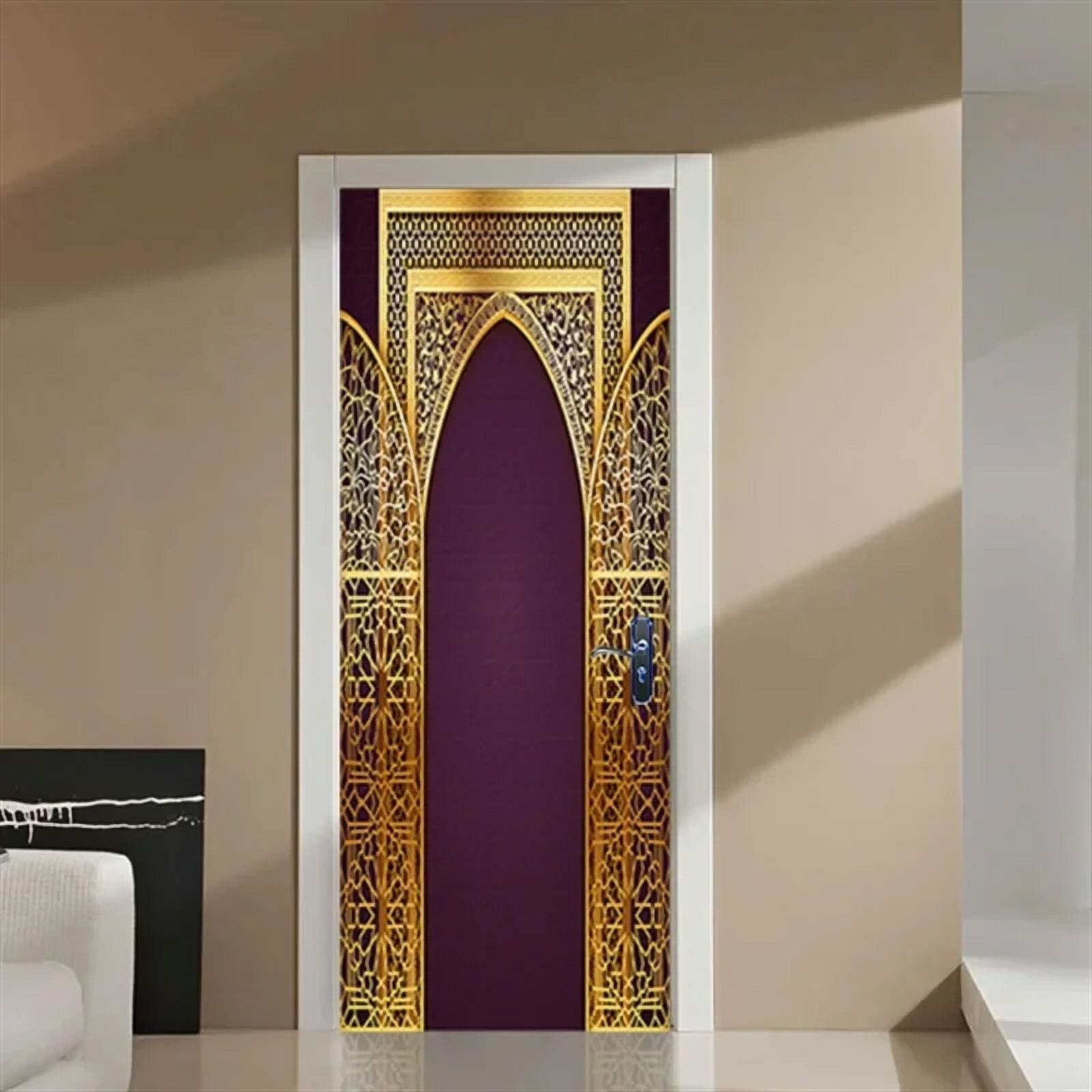 Home Decor Art Mural Living Room Muslim Great Mosque of Mecca Wallpaper ...