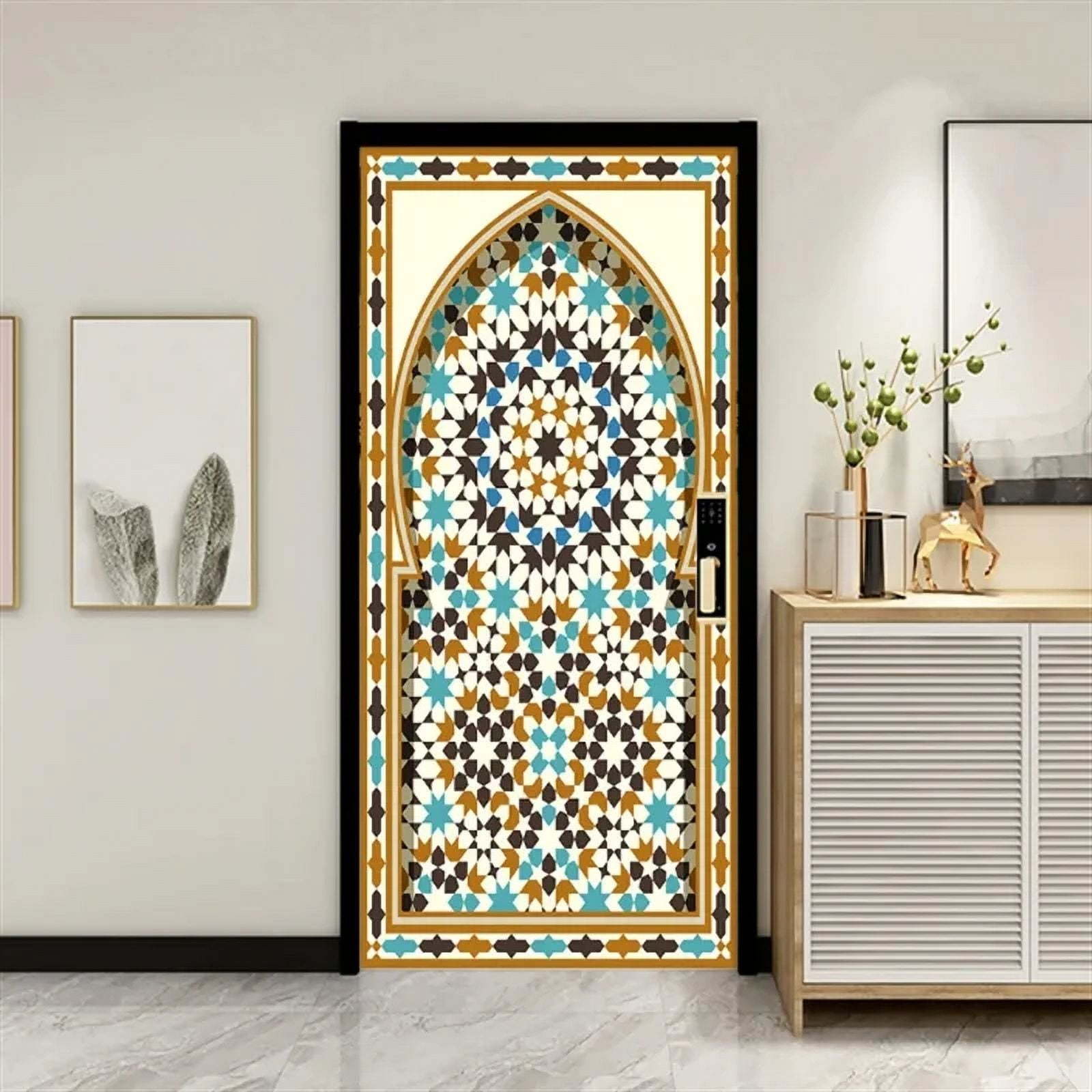 Home Decor Art Mural Living Room Muslim Great Mosque of Mecca Wallpaper ...