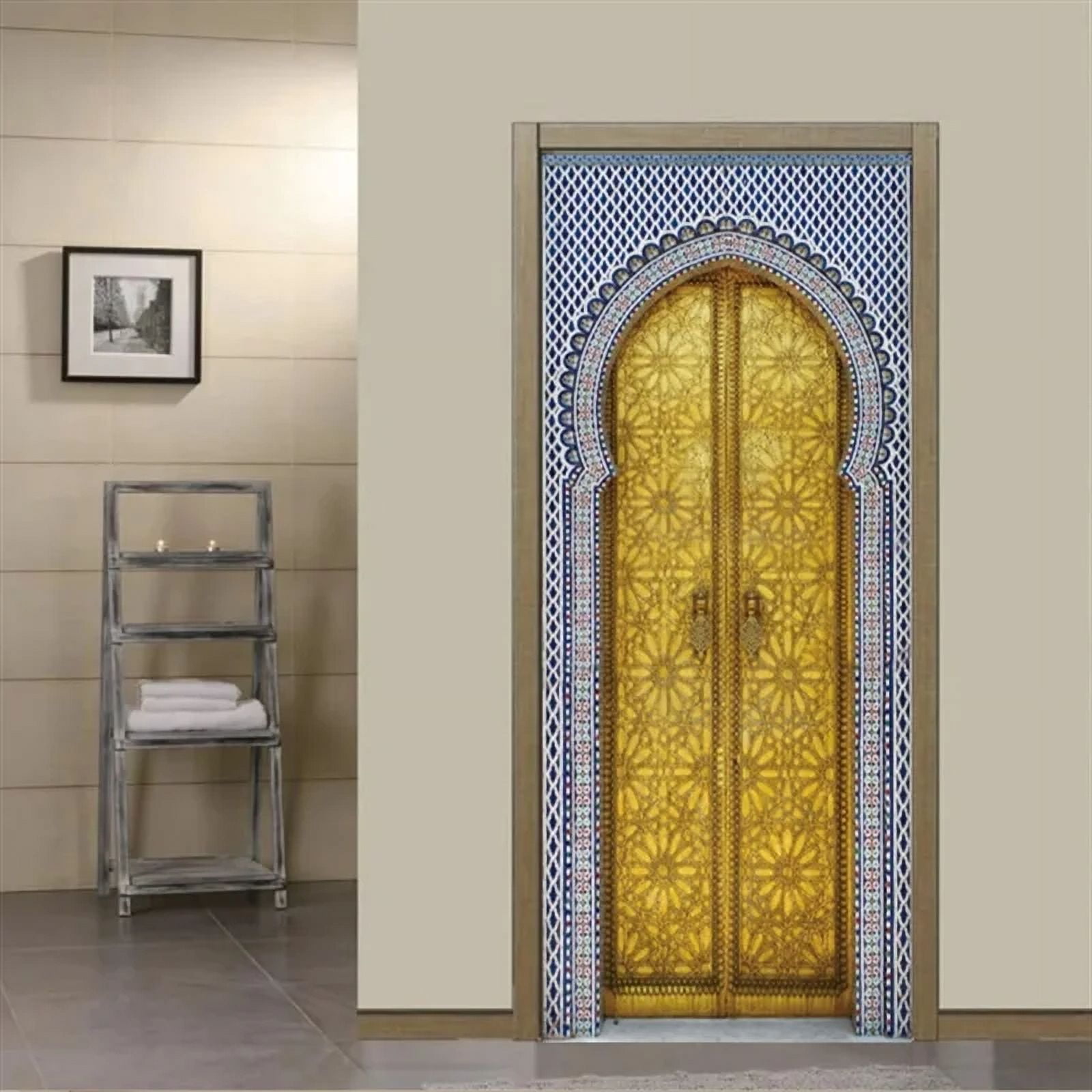 Home Decor Art Mural Living Room Muslim Great Mosque of Mecca Wallpaper ...