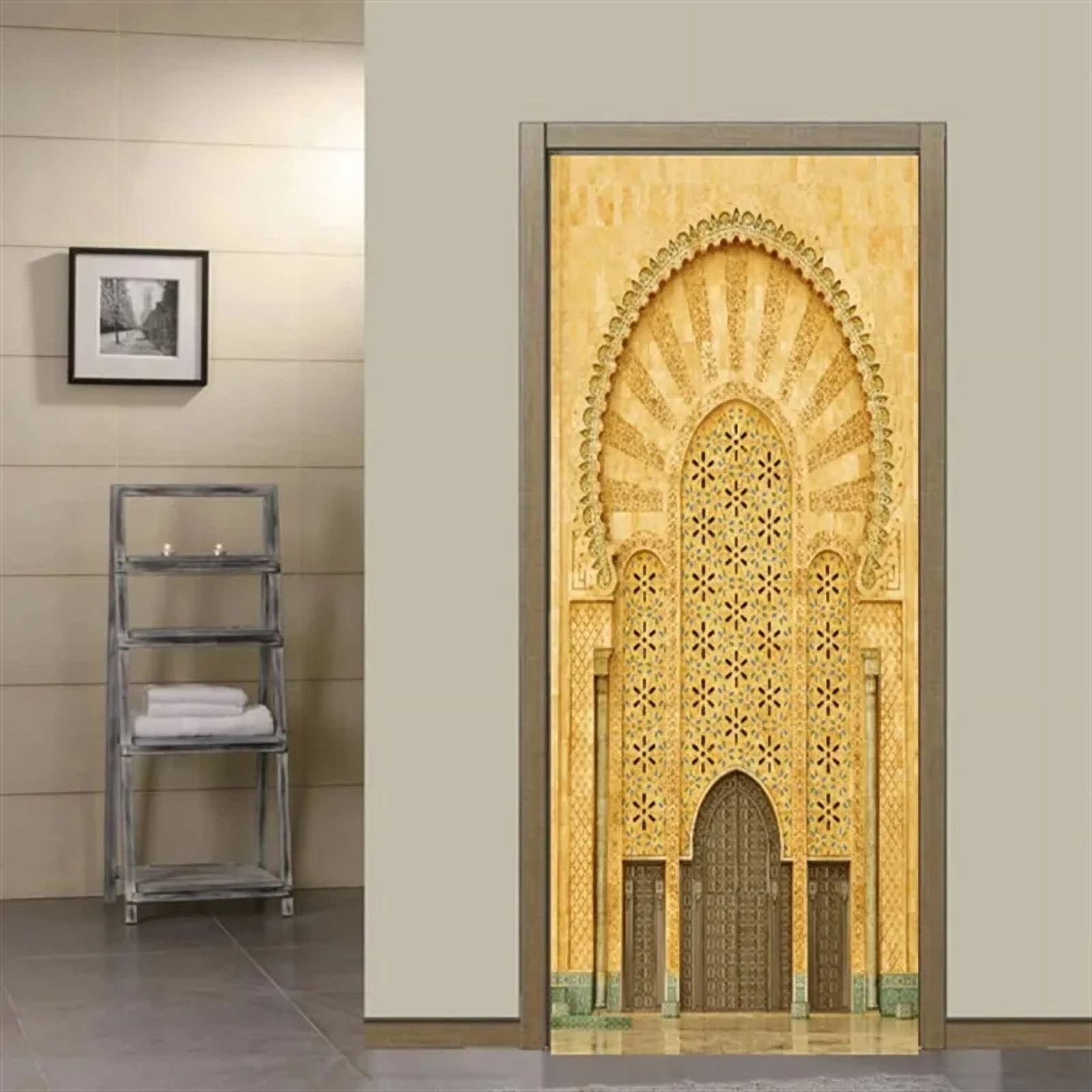 Home Decor Art Mural Living Room Muslim Great Mosque of Mecca Wallpaper ...