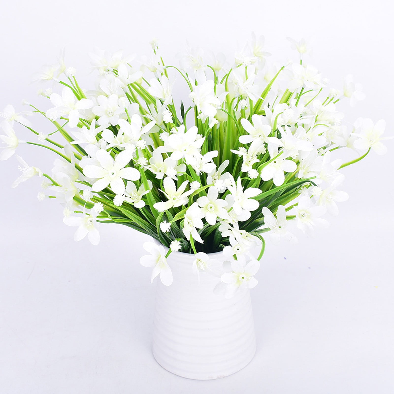 🌸 Home Decor-Artificial Flowers Clearance! Artificial Flower 7-Pronged ...