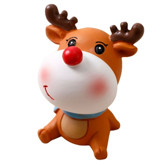 Home Decor Bedroom Decore Cute Pet Ornaments Mini Deer Model Decorative ...
