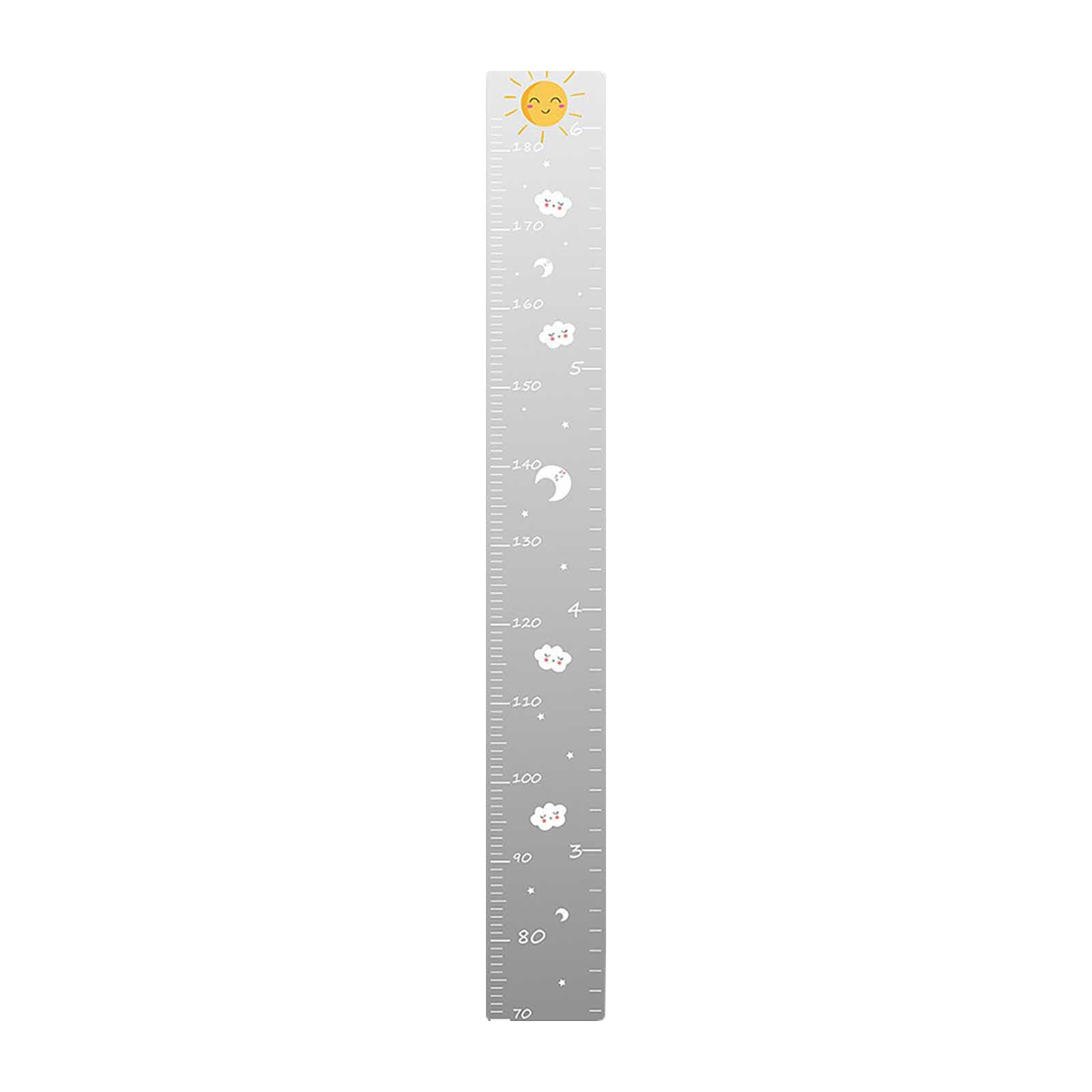 Home Decor Children'S Growth Measurement Ruler Wall Mounted Height ...