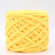 Mainstays Chunky Chenille Yarn, 31.7 yd, Purple, 100% Polyester, Super ...