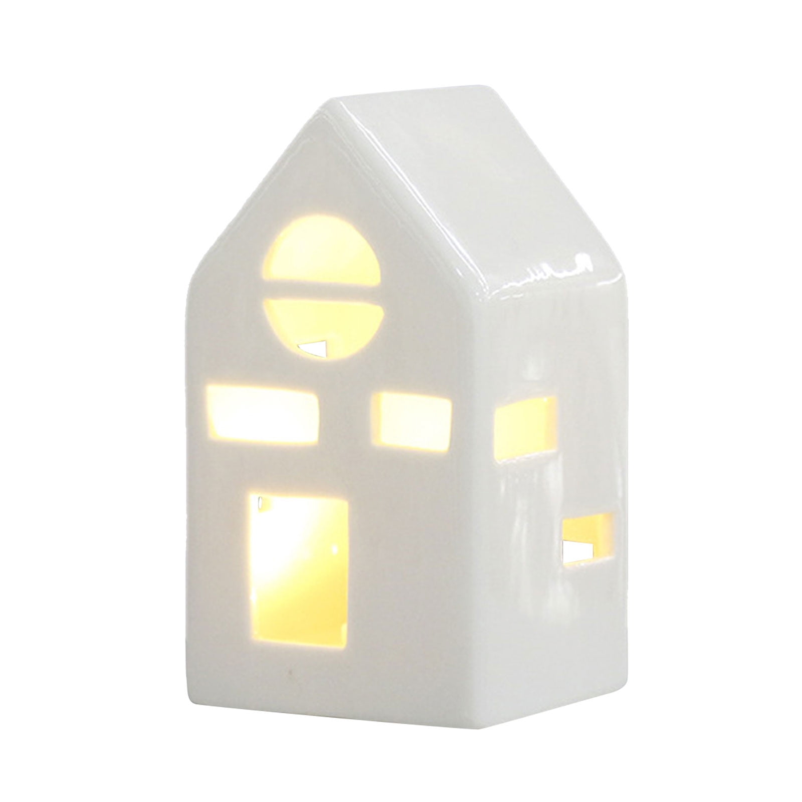 Tahtuvzn School Home Decor Christmas Miniature Resin Village Tabletop ...