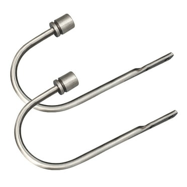 Better Homes & Gardens Matte Black Curtain Holdbacks, Set of Two ...