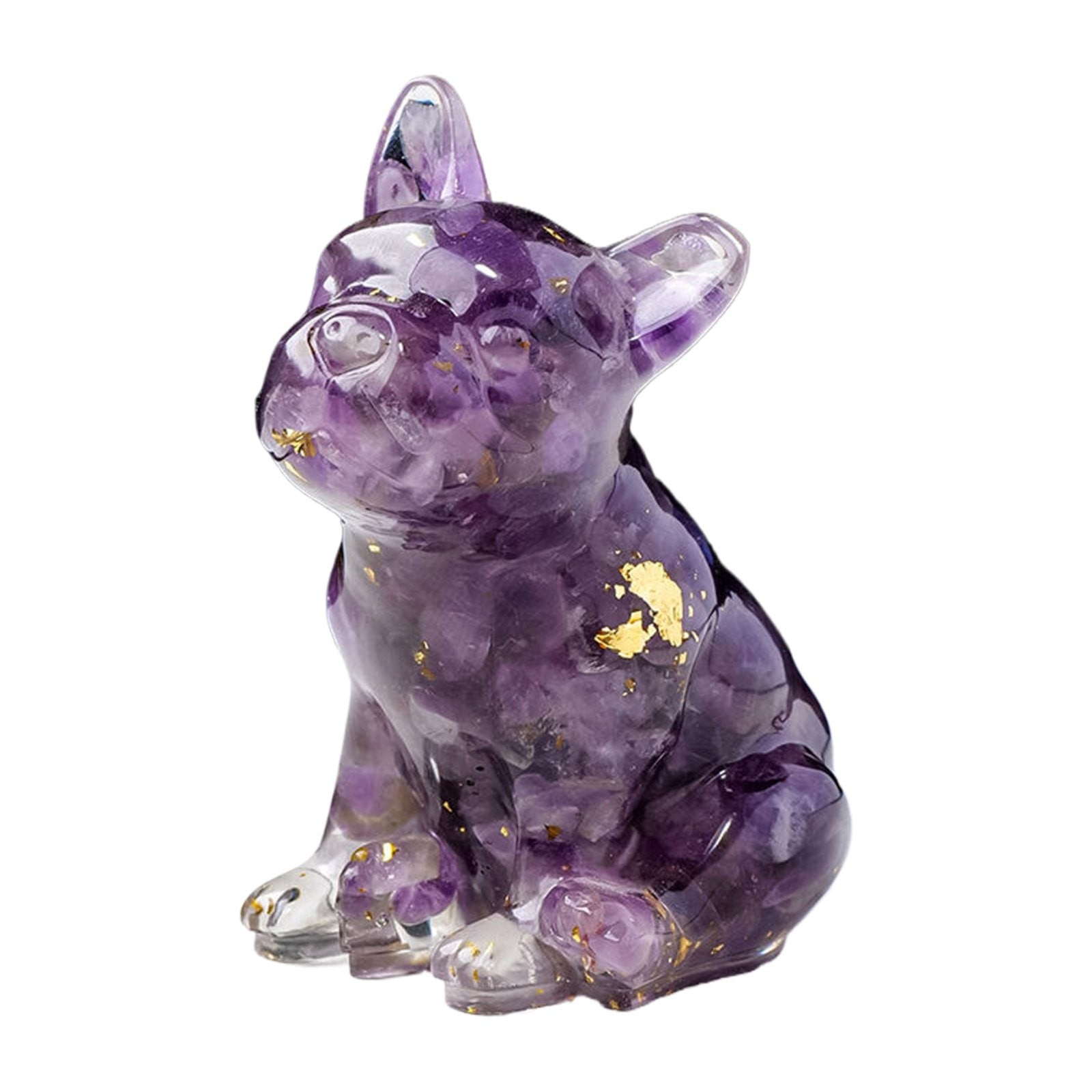 Home Decor Clearance Dog Statue Resin Gravel Home Decoration Natural ...