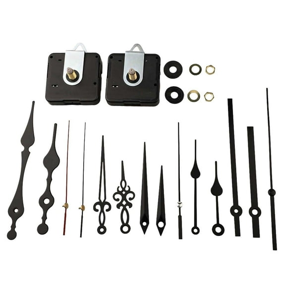 Home Decor Clock Project Metal Pointer Set As Pictures Show Silent Wall ...