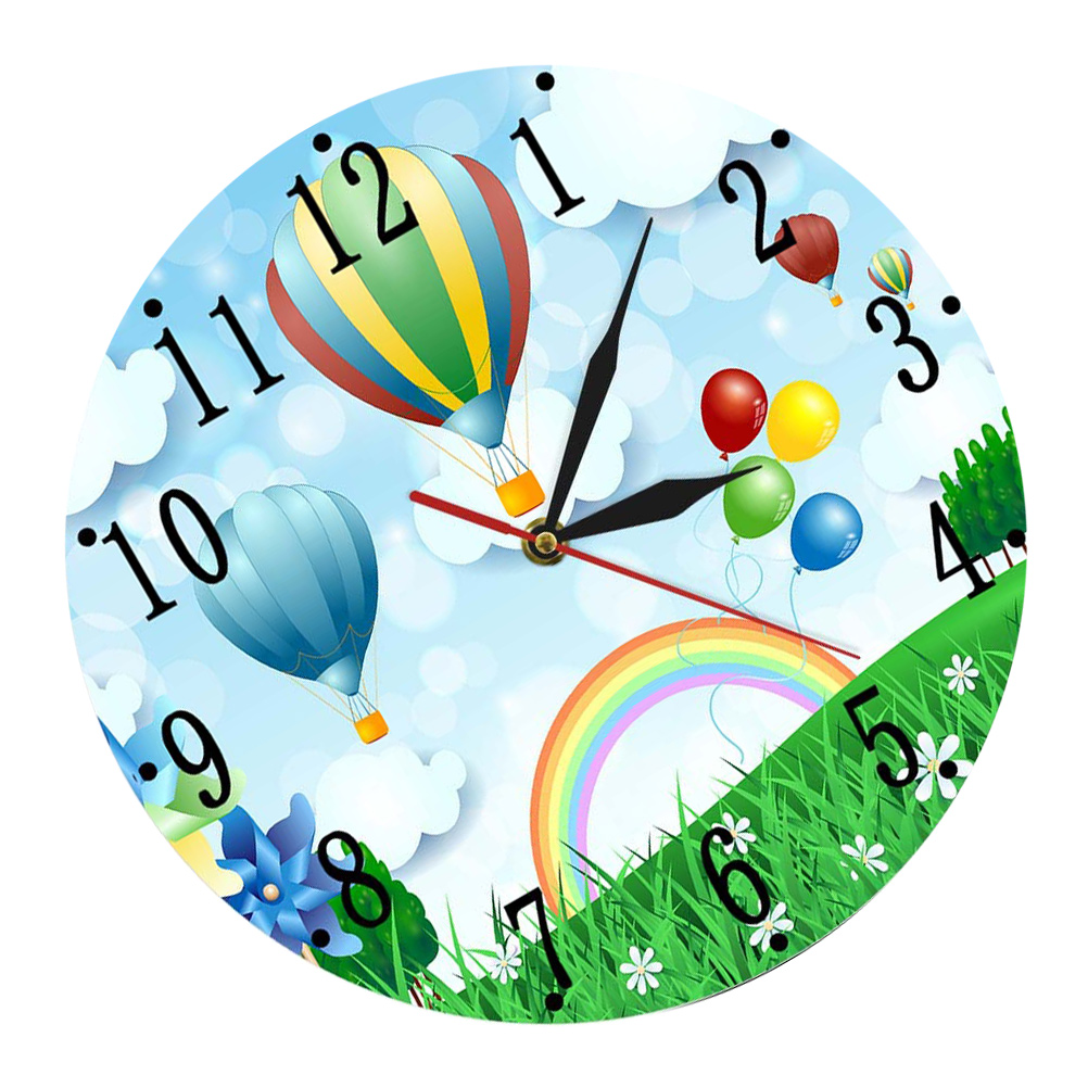 Home Decor Clocks Wall Clock Theme Party Decoration Bridegroom 30x30cm ...