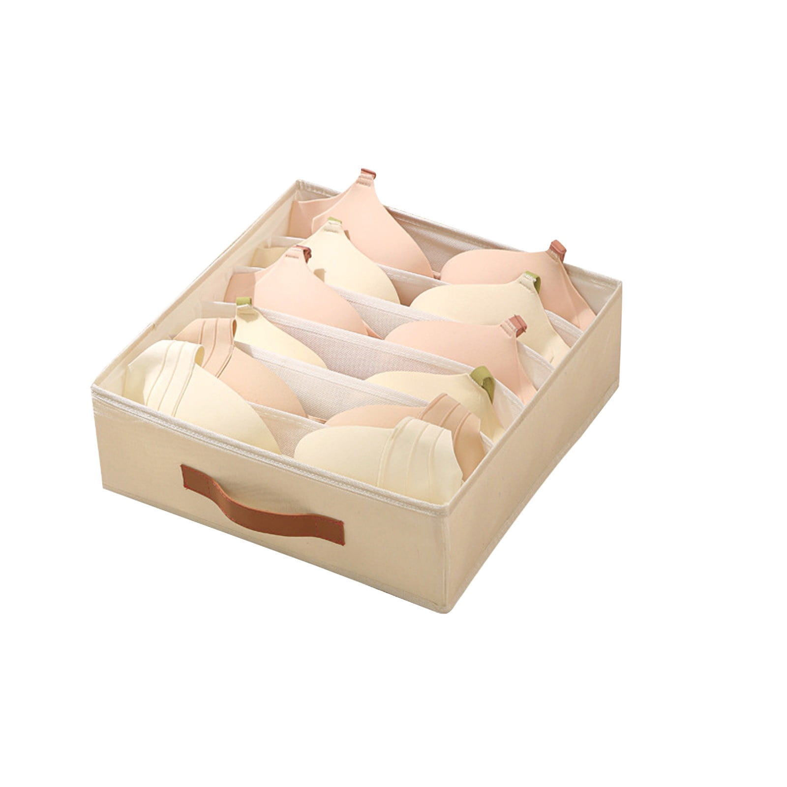 Home Decor Closet Storage Organizer Foldable Bra Holder With 6 ...