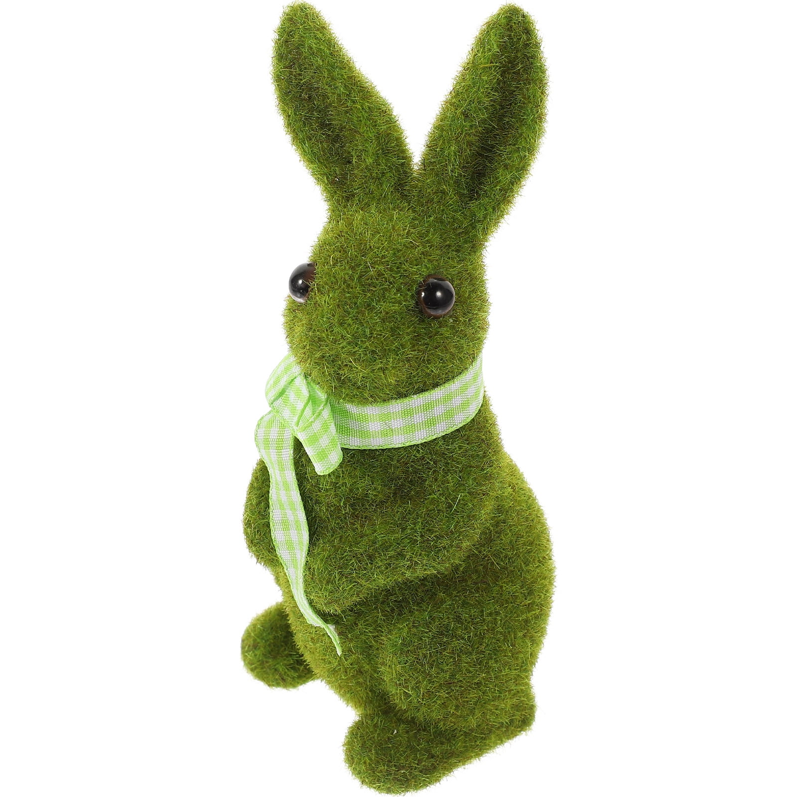 Home Decor Crafts Easter Bunny Rabbit Statue Simulation Flocking ...