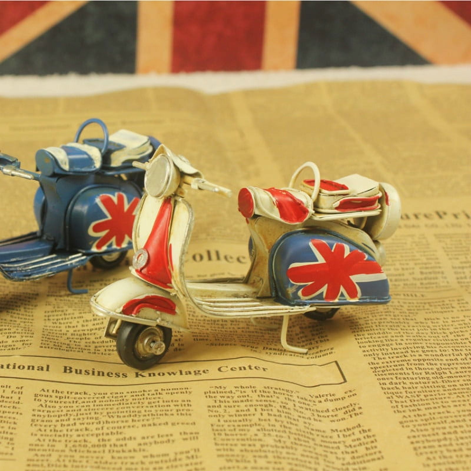 Home Decor Decoration Crafts Figurines Vintage Iron Metal Craft Mini ...