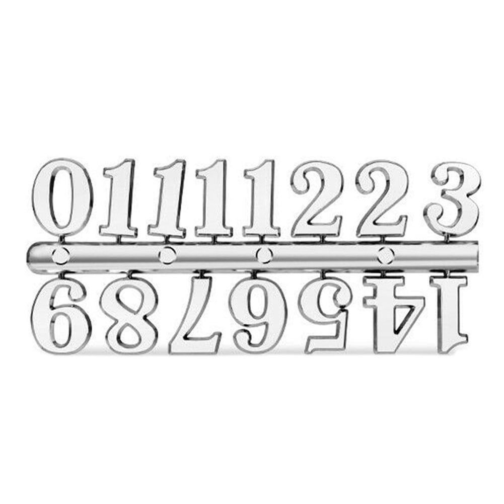 Home Decor Diy Clock Numbers Roman Numerals Quartz Needle Wall Clocks ...