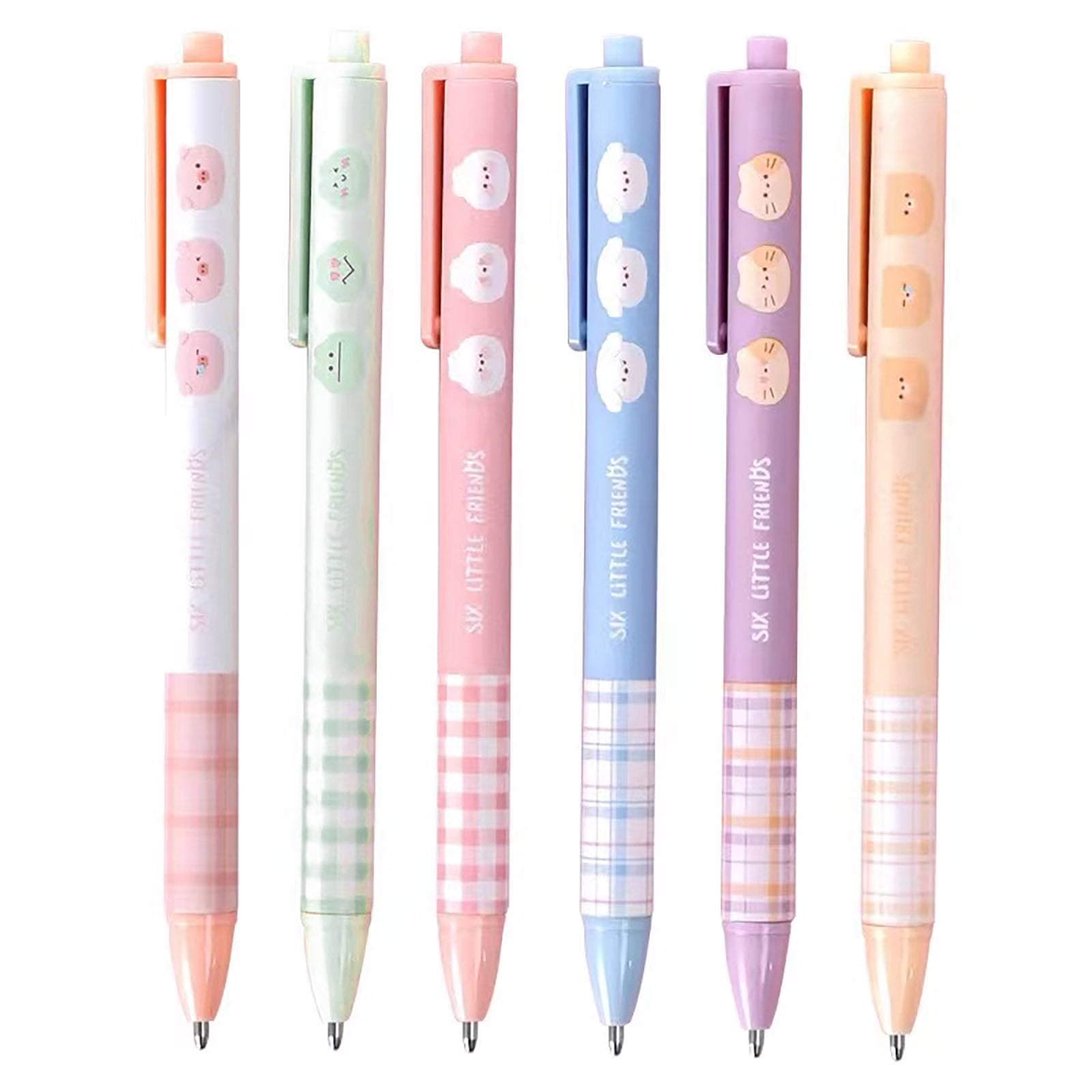 Home Decor Fall Clearance,Cartoon 0.5mm Black Head Neutral Push Pen One ...