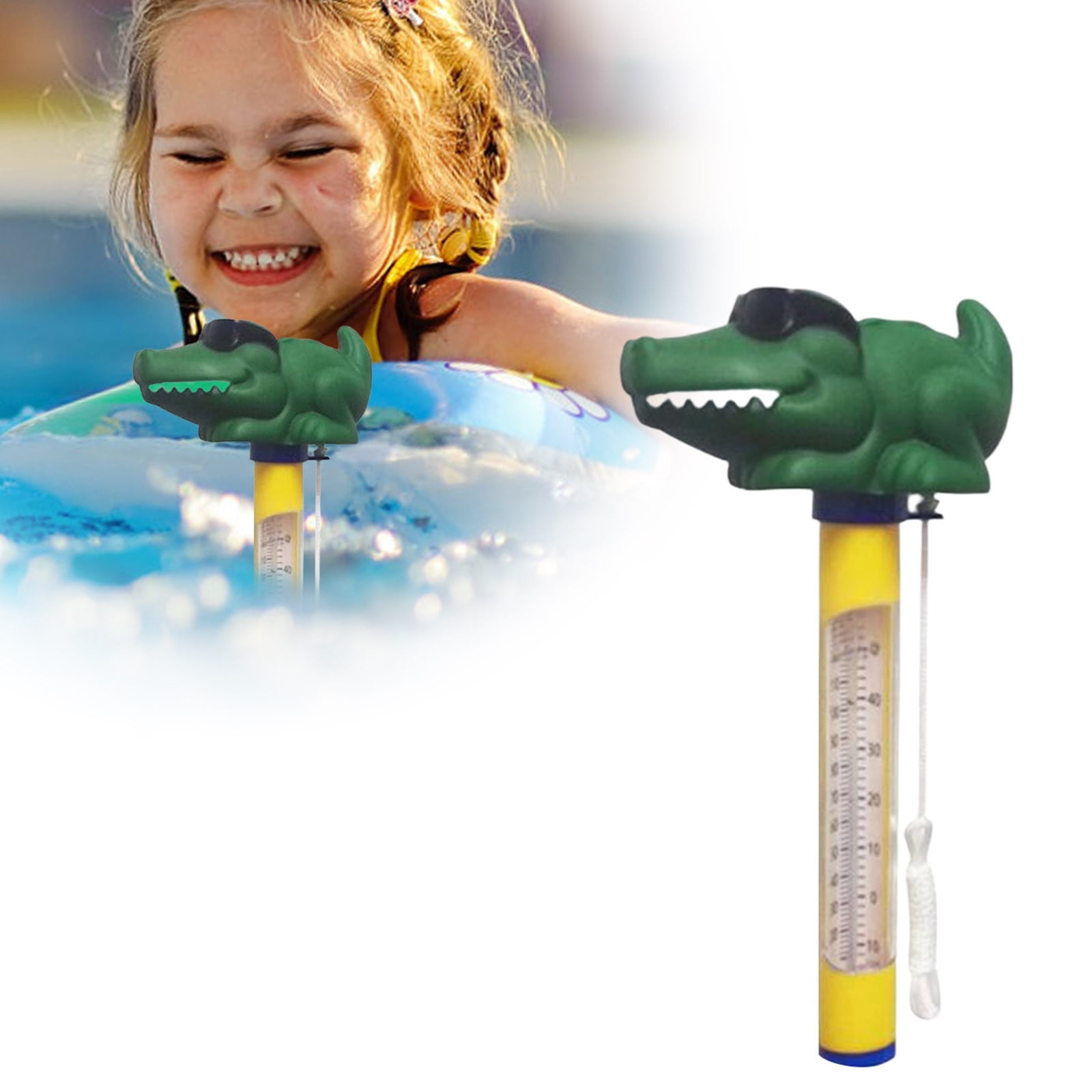 Home Decor Floating Pool With Interesting Water Temperature Strip ...