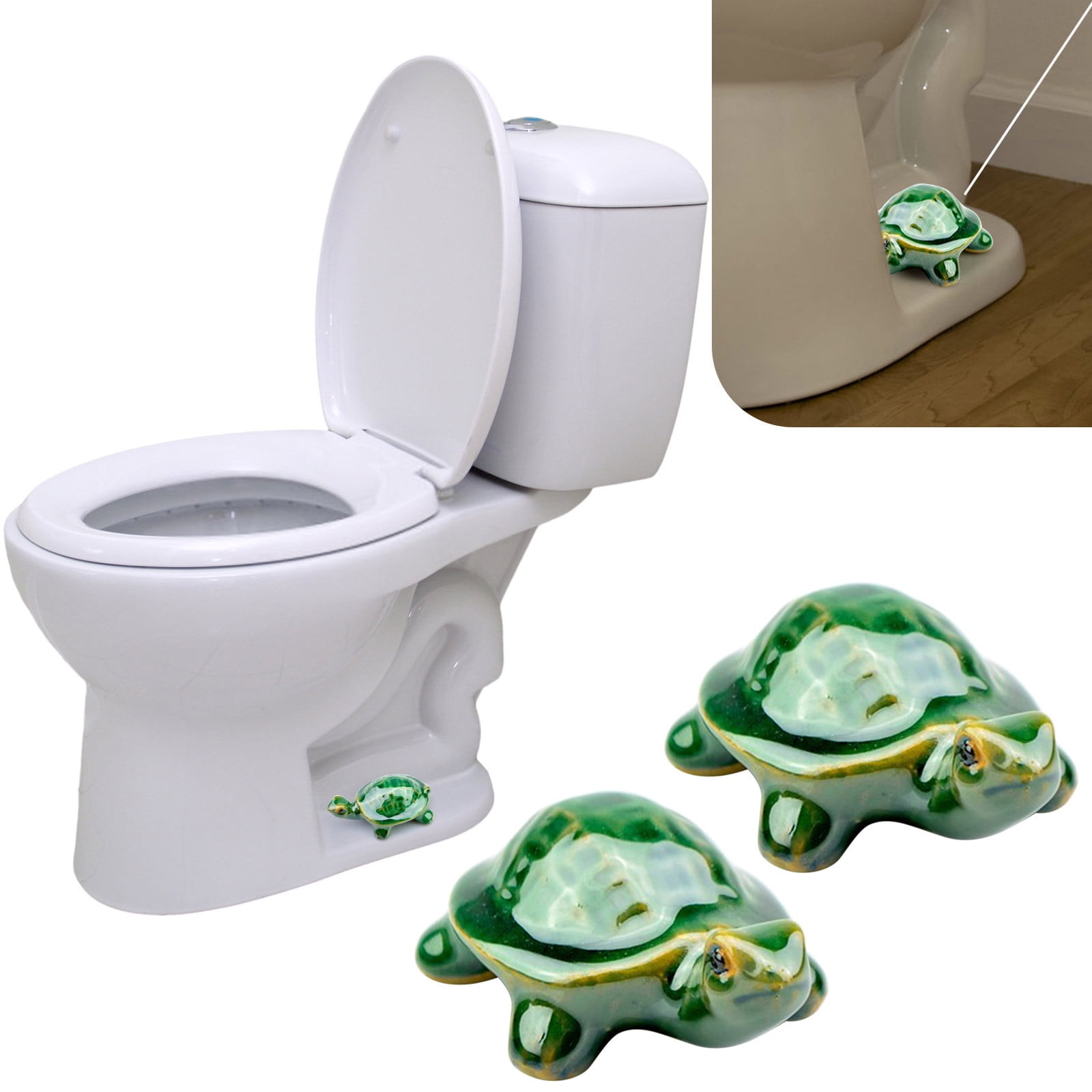 Home Decor Gnobogi 2 Pack Toilet Covers Decorative Ceramic Toilet ...