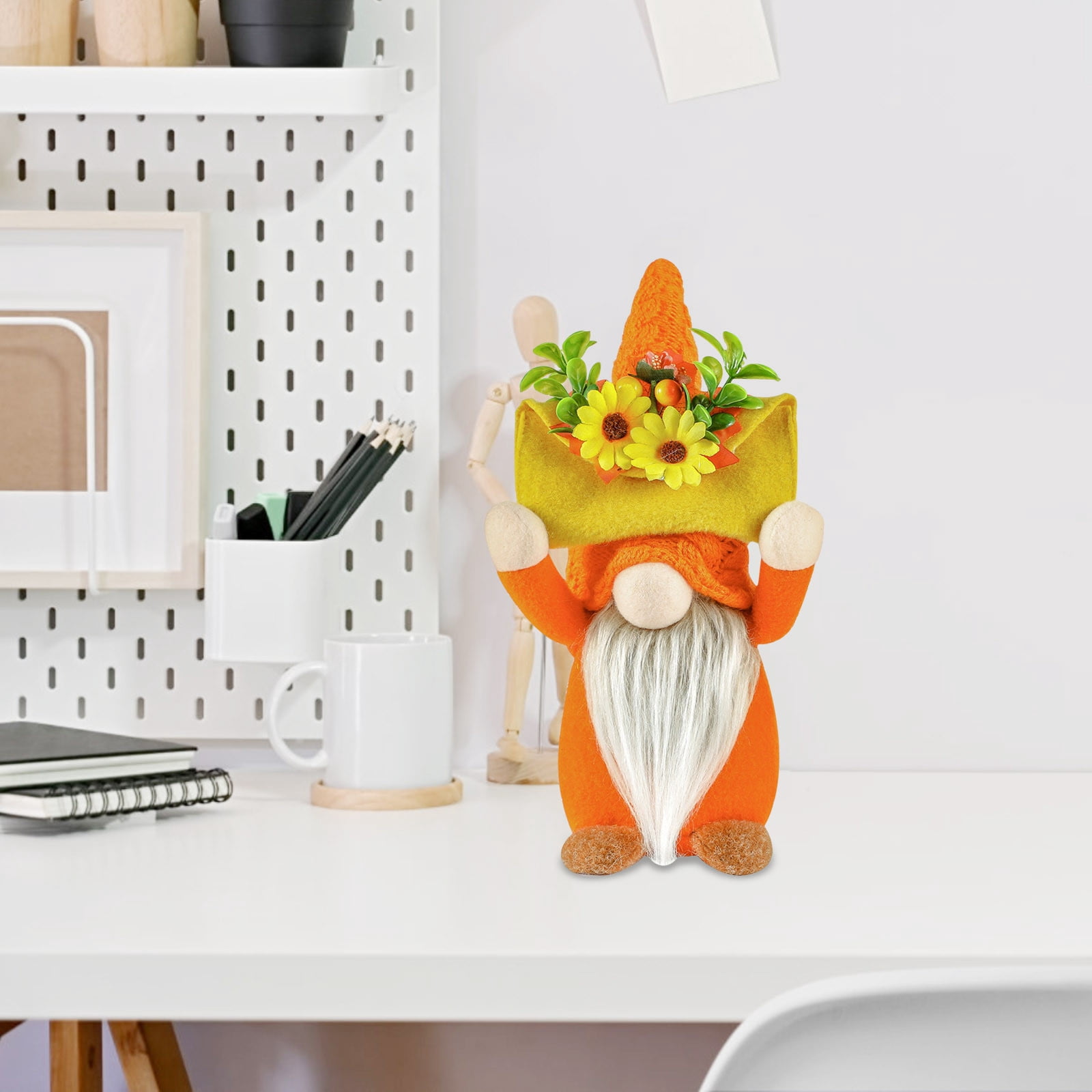 Home Decor Gnobogi Doll Orphans Dwarf Faceless Doll Gift With Lamp Doll ...