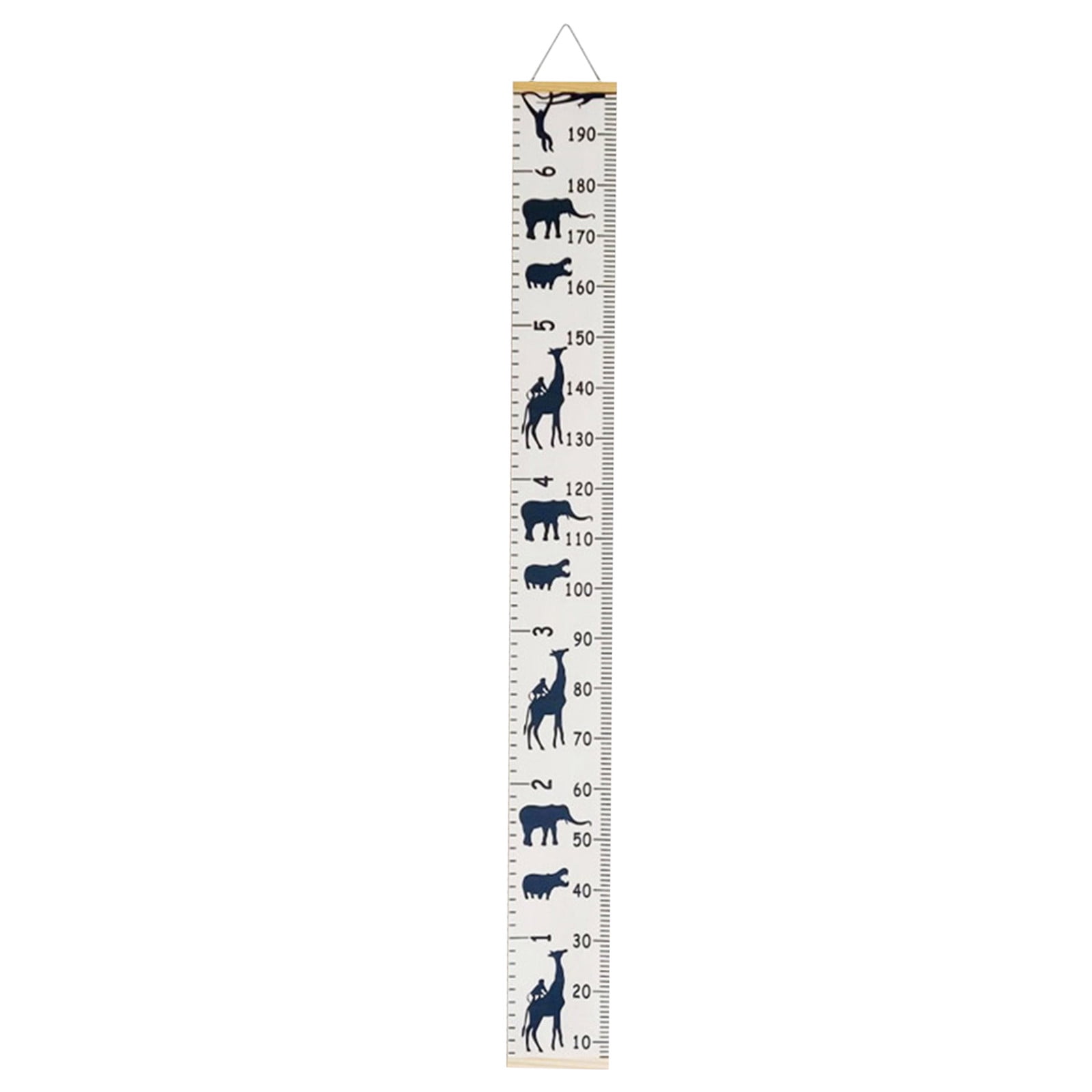 Home Decor Growth Chart For Kids Canvas Height Chart Ruler Removable ...