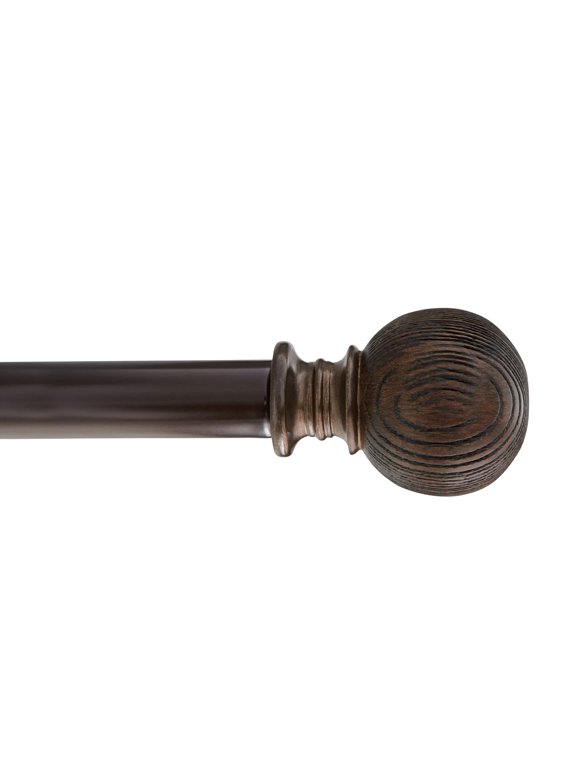 Wooden Curtain Rods in Curtain Rods - Walmart.com