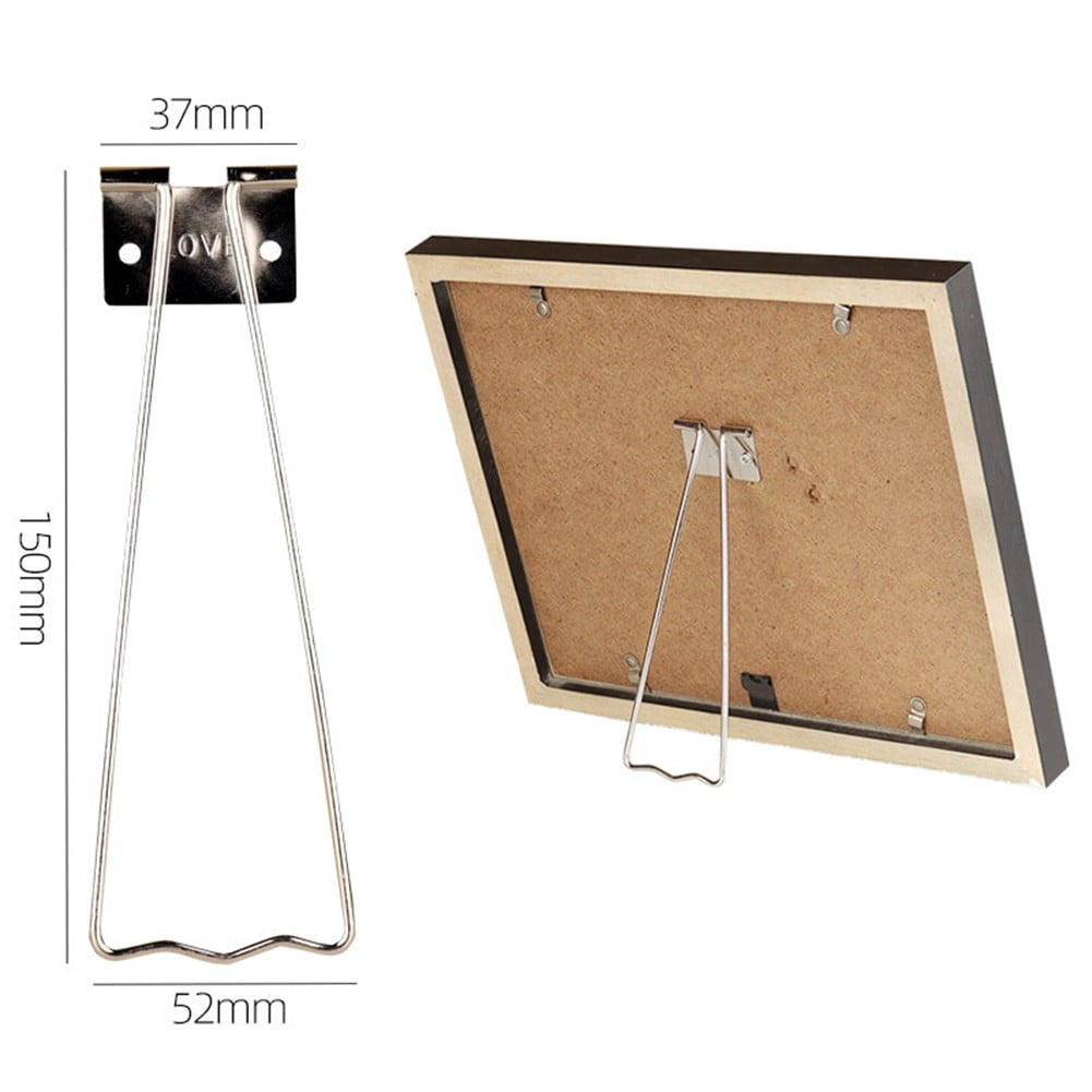 Home Decor Iron Picture Frame Bracket Display Bracket Photo Frame Photo ...