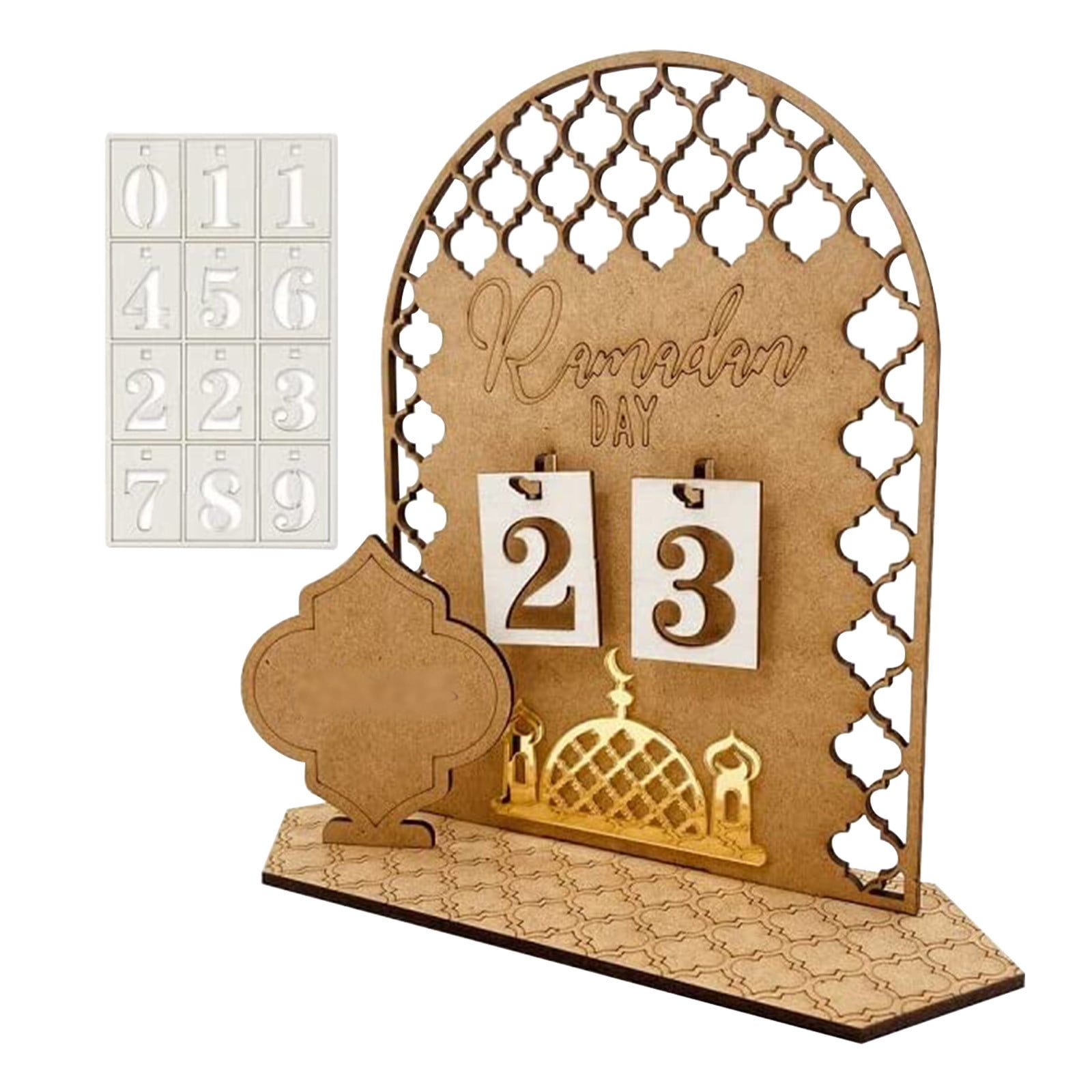 Home Decor Jioakfa The Calendar Of The Countdown Of Ramadan, The ...