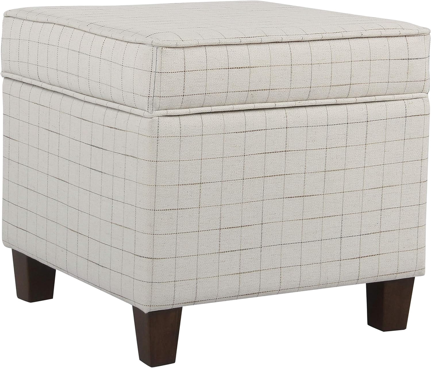 Home Decor | K7342-F2236 | Classic Square Storage Ottoman with Lift Off ...