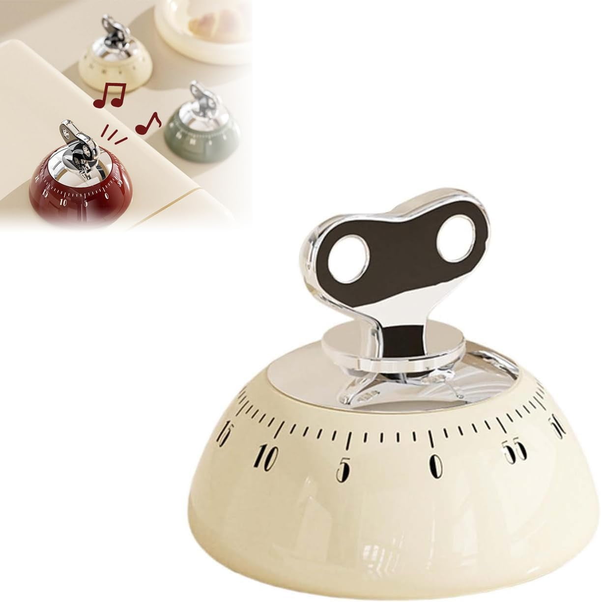 Home Decor Kitchen Timers for Cooking, 60-Minute Countdown & Alarm with ...