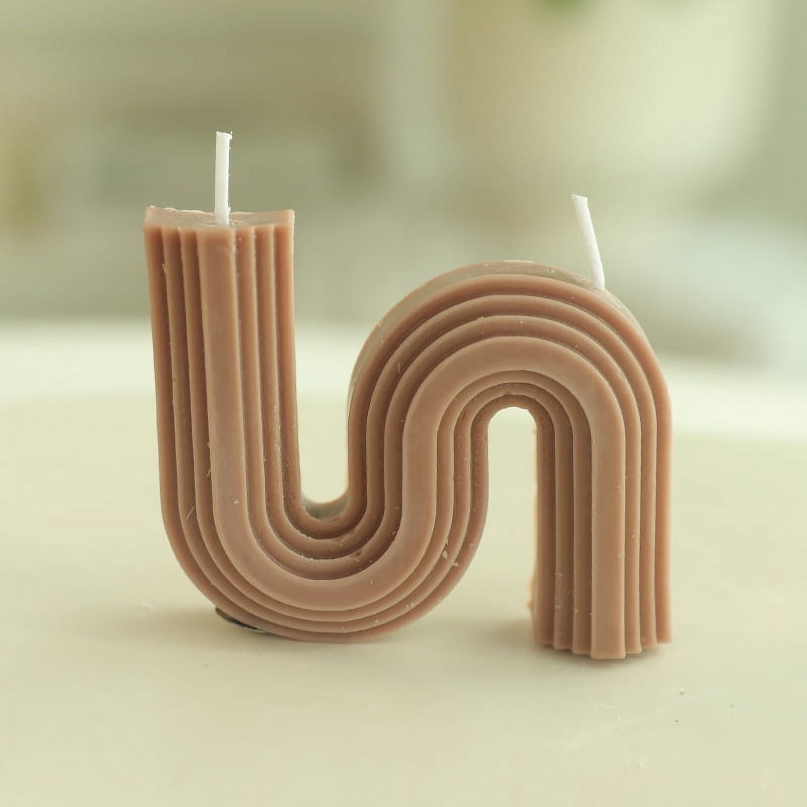 Home Decor Loft Style Geometric S-shaped Scented Candles Room decor ...