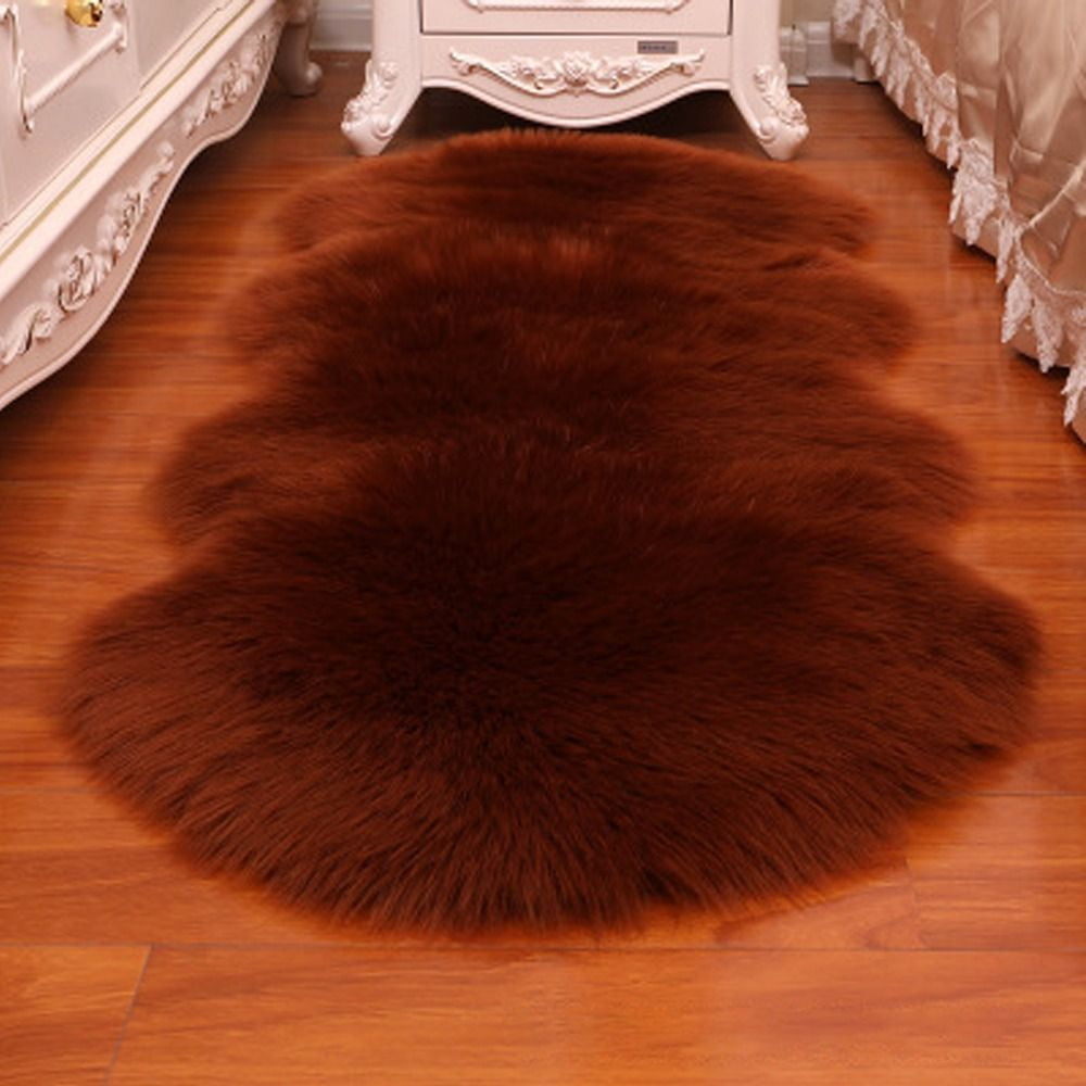 Home Decor Long Hair Carpet Non Slip Floor Protection Fluffy Shaggy ...