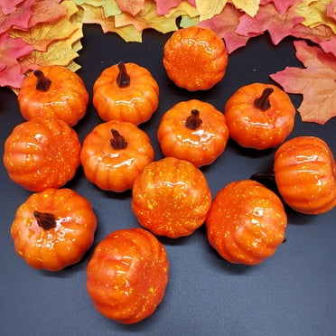 8 Inch Large Artificial Pumpkins Halloween Decor DIY White Foam ...
