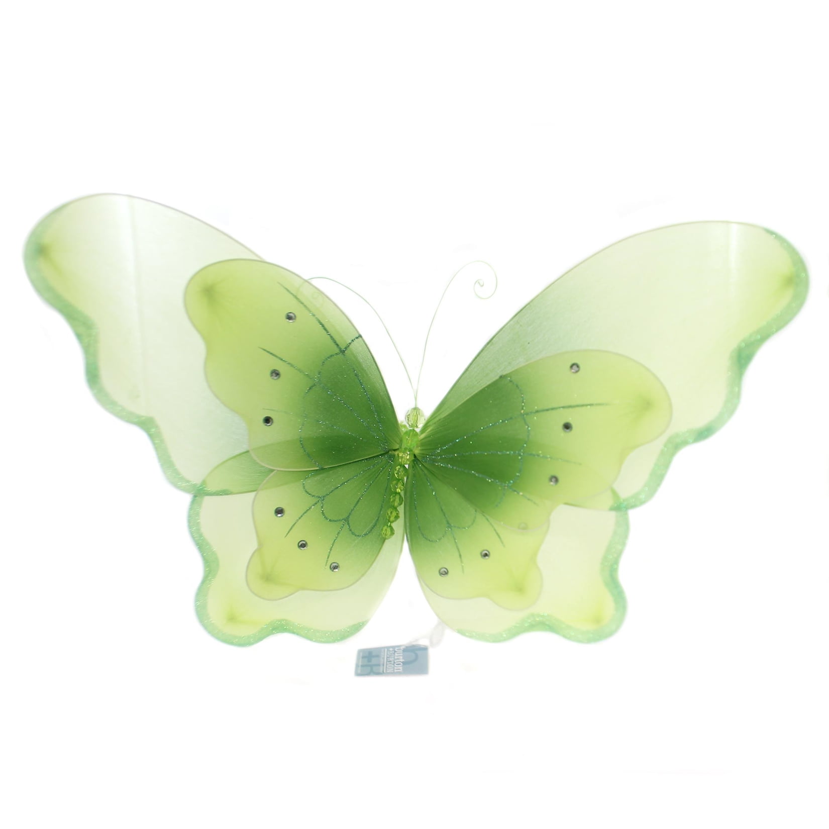 Home Decor NYLON BUTTERFLY HANGING ACCENT Insects Flight Wings 9721328 ...