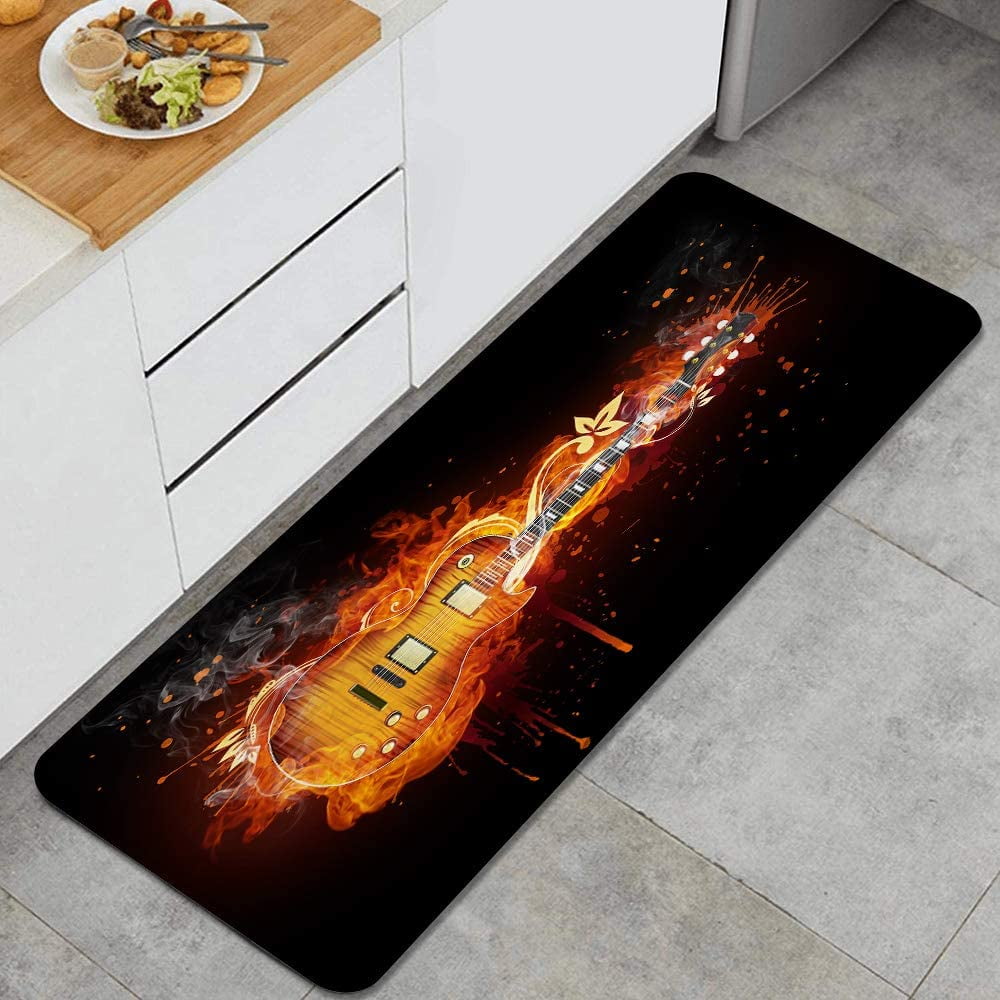 Home Decor Personalized Memory Foam Anti-Fatigue Kitchen Floor Mat ...