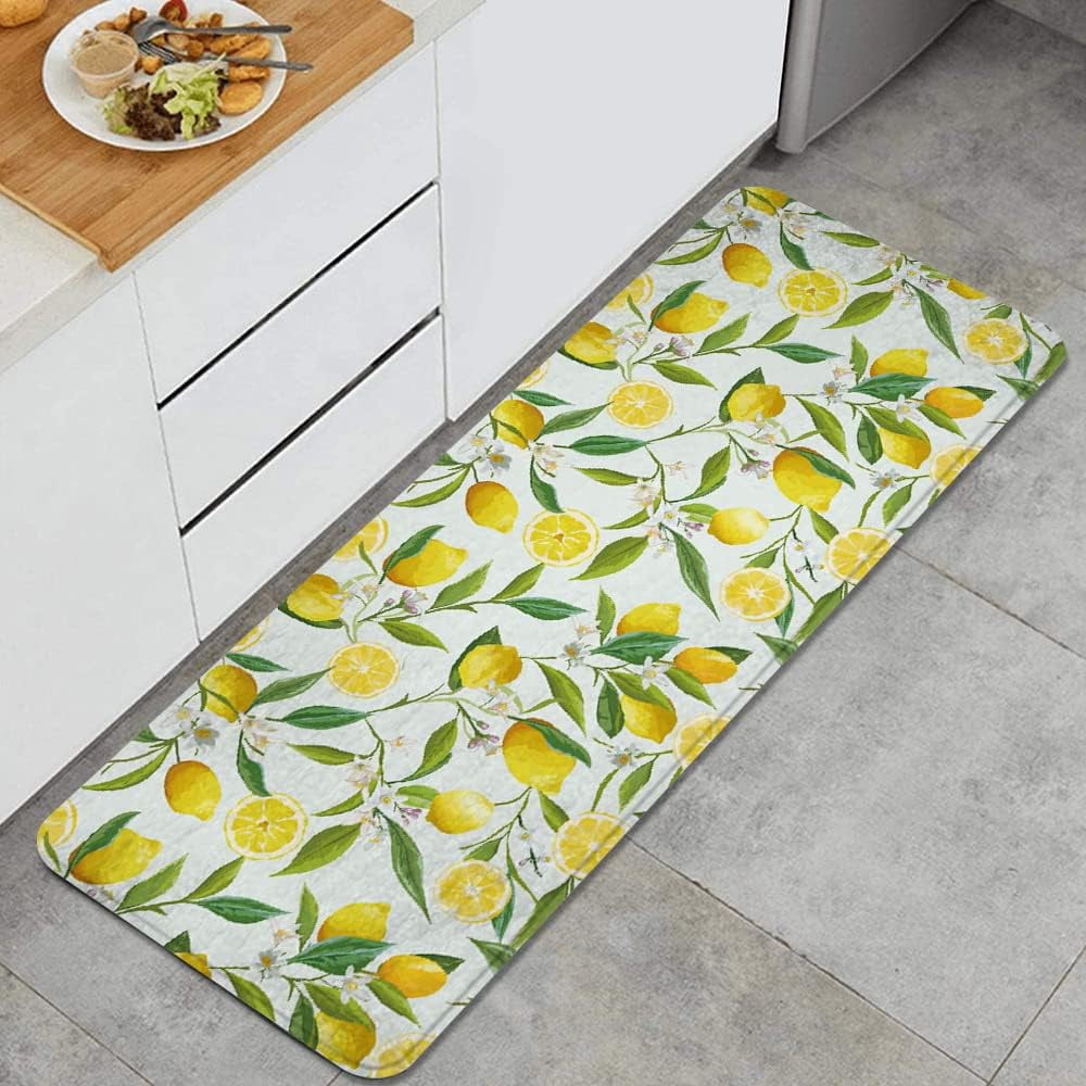 Home Decor Personalized Memory Foam Anti-Fatigue Kitchen Floor Mat ...