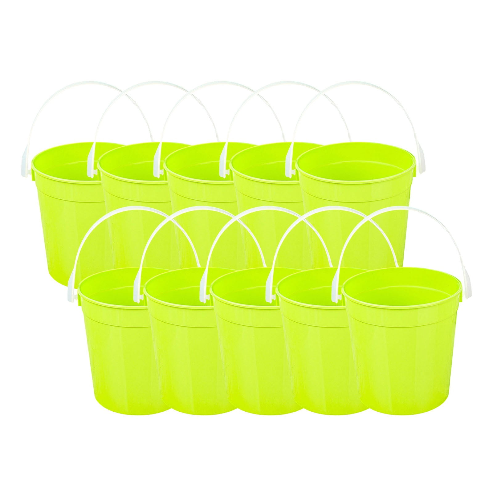 Home Decor Plastic Buckets For Drinks 32Oz Cocktail Buckets With Lids ...