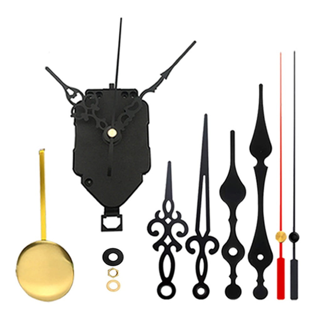 Home Decor Quartz Clock Mechanism Kit Long Shaft Clock Motor Movement ...