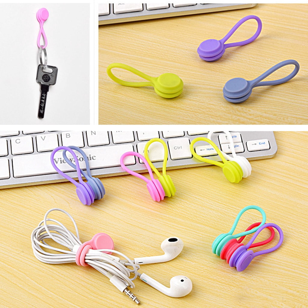 Home Decor Reusable Cable Ties Cord Organizers, Strong Twist Ties Home ...
