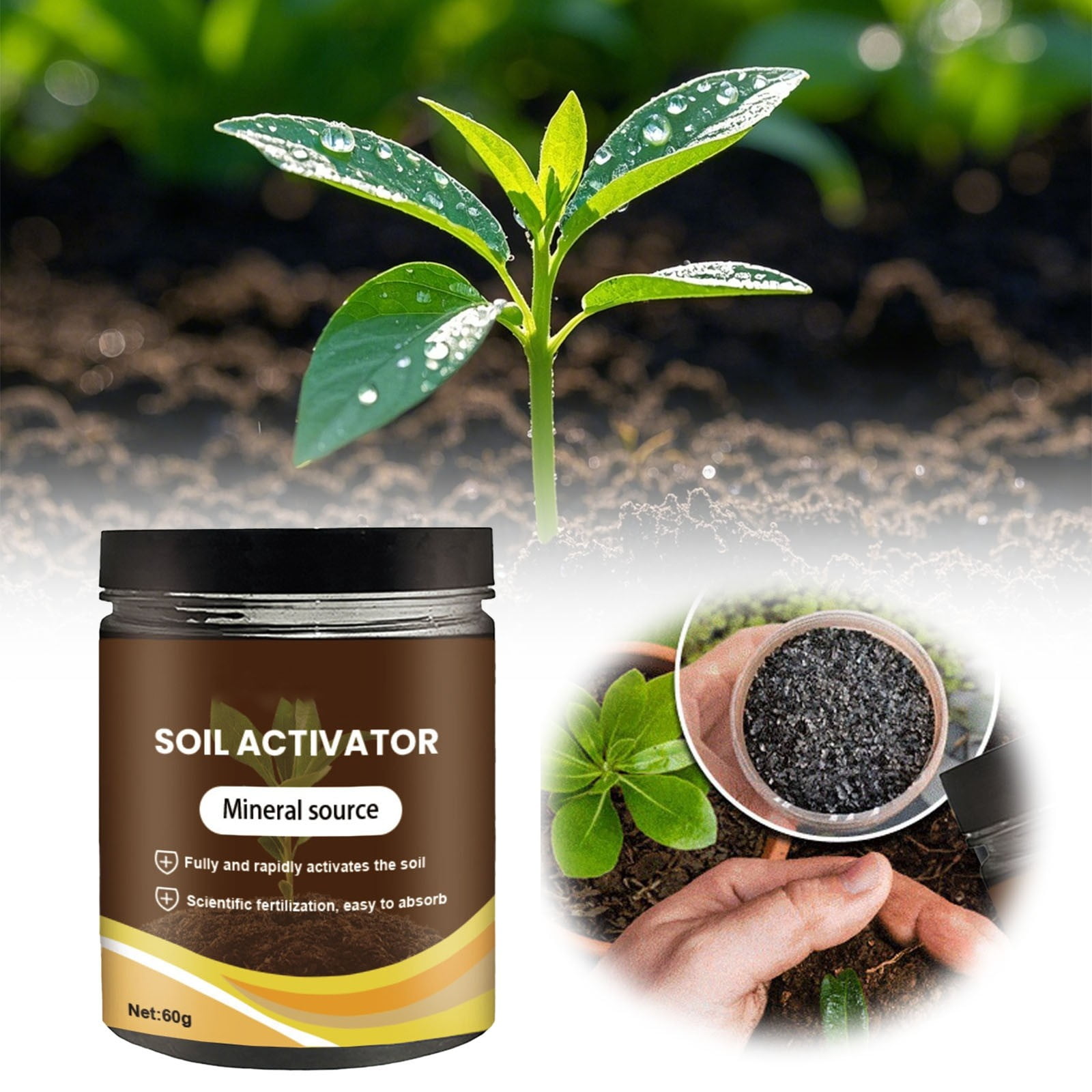 Home Decor Soil Activated Treasure- Premium Soil Activated Treasure ...