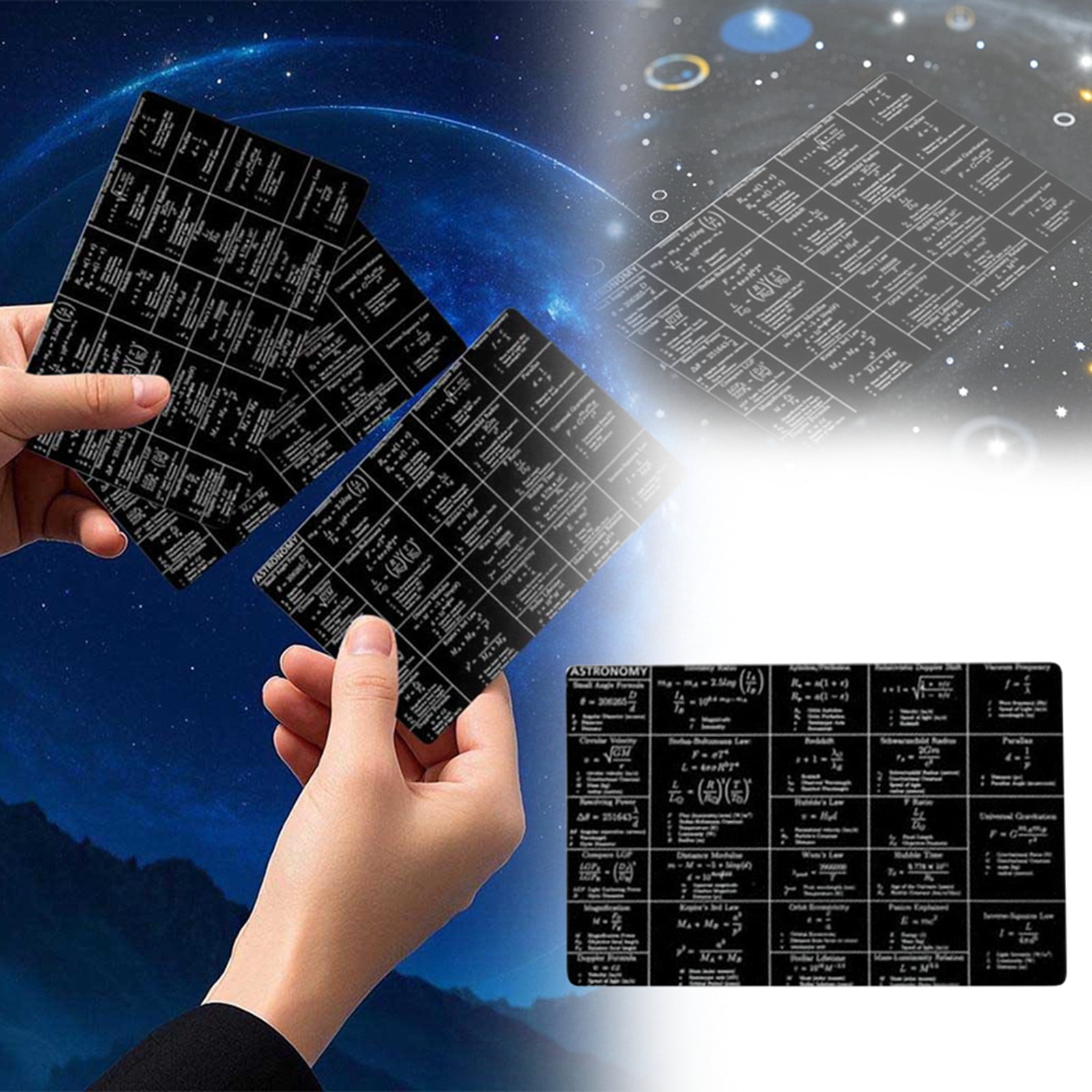 Home Decor Stainless Steel Astronomical Formula Conversion Card ...