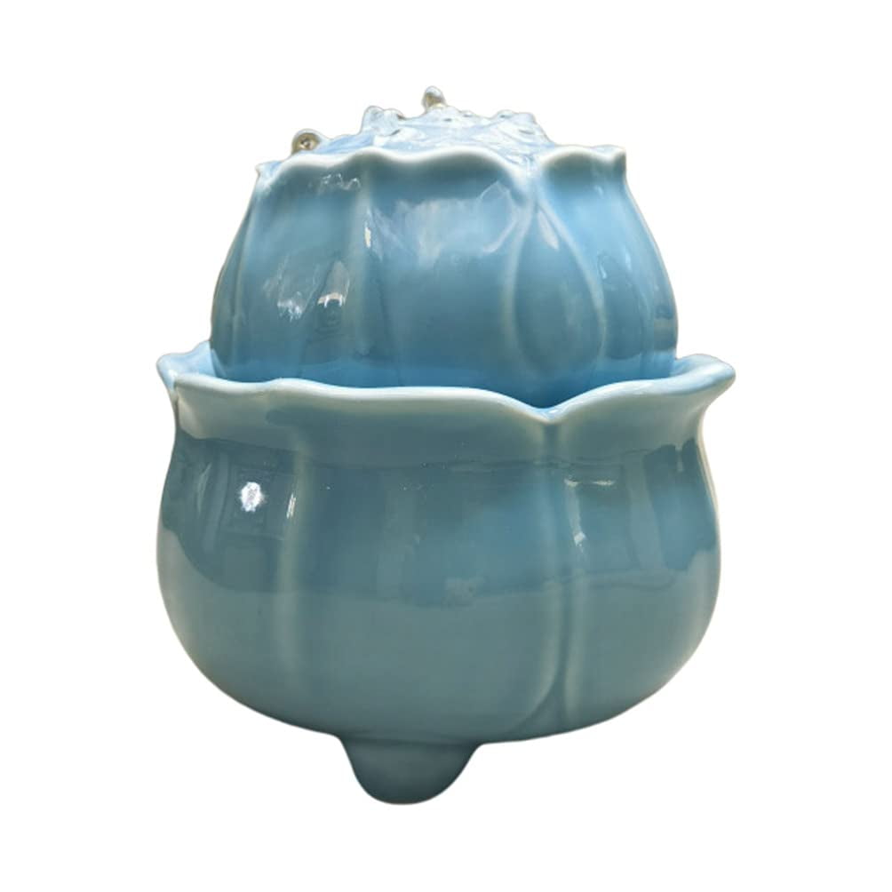 Home Decor Tabletop Water Feature Ceramic Tabletop Decorative Waterfall ...