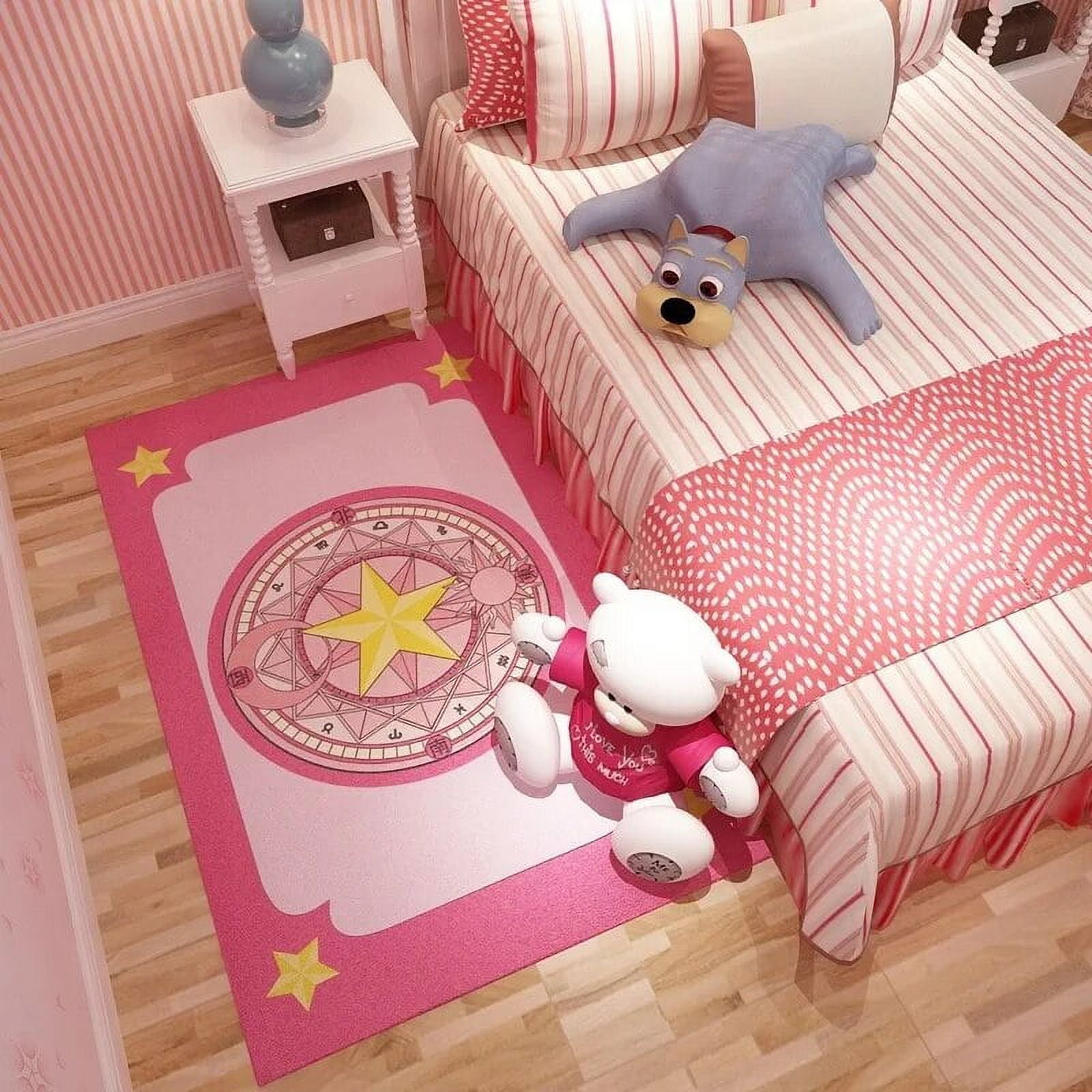 Home Decor Tarot Cards Array Cartoon Cute Anime Children Floor Mat ...