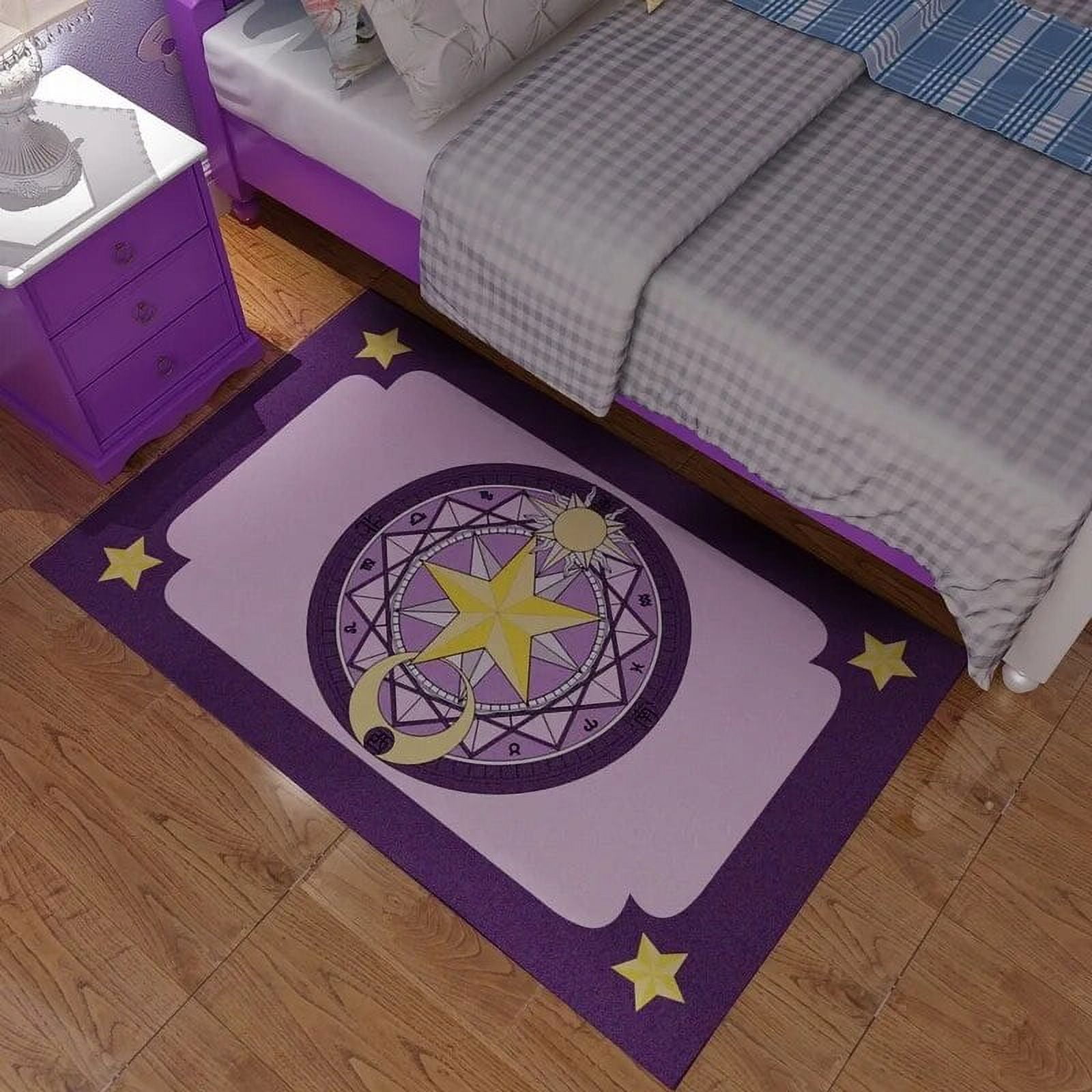 Home Decor Tarot Cards Array Cartoon Cute Anime Children Floor Mat ...