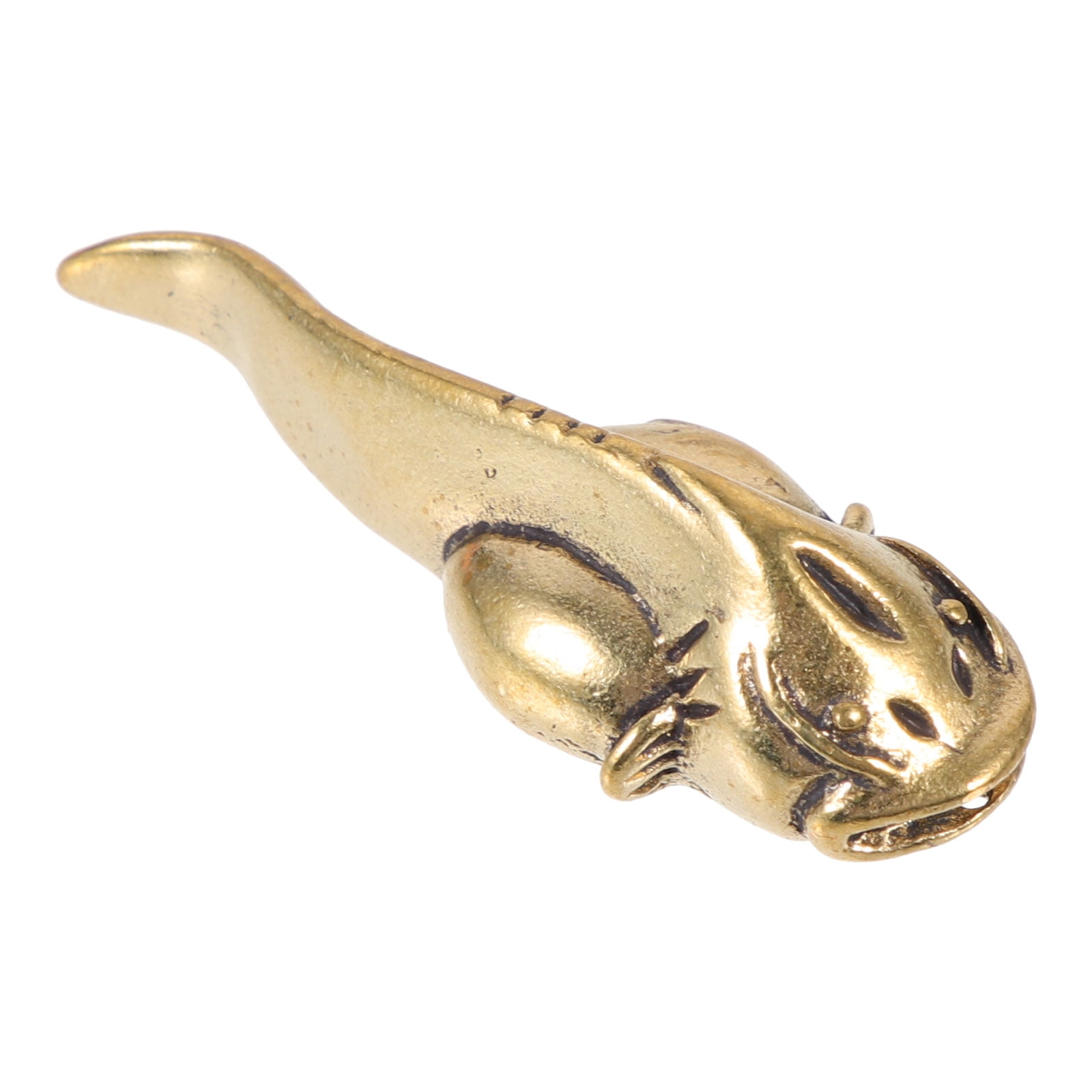 Home Decor The Office Brass Catfish Desktop Statue Collectible Figurine ...
