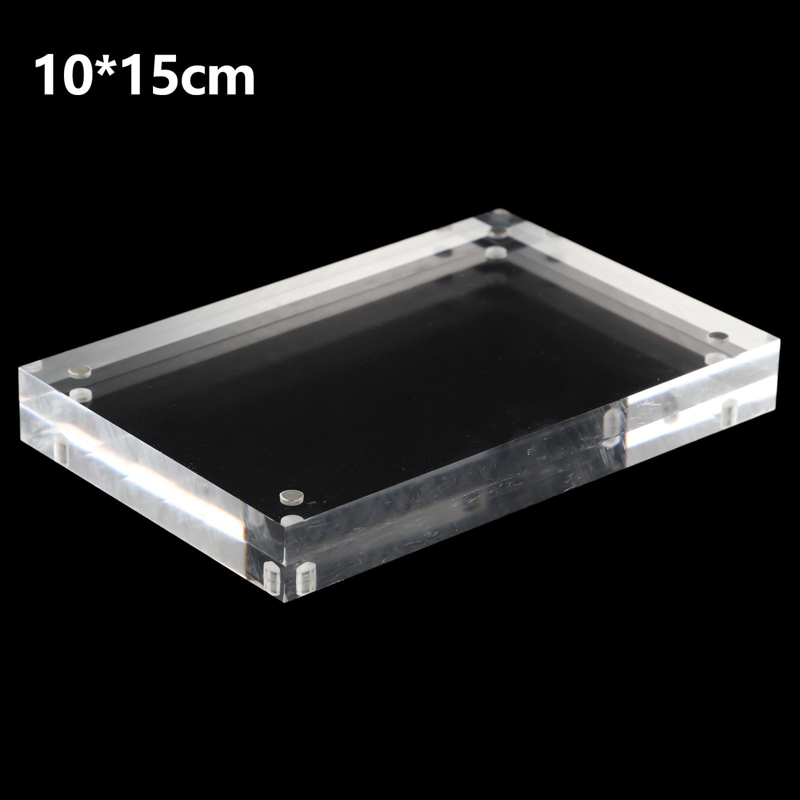 Home Decor Transparent Acrylic Photo Frame Magnetic Poster Display ...