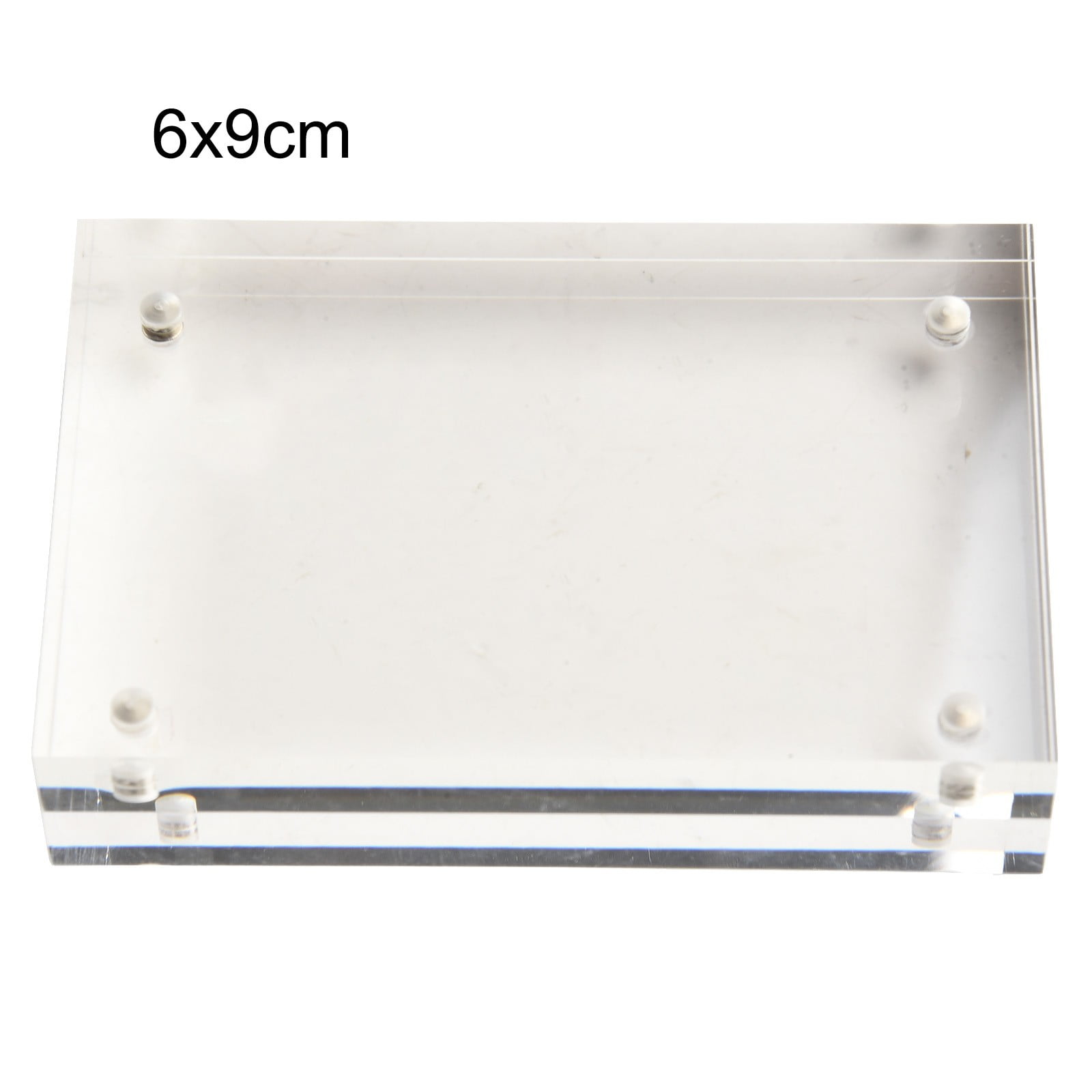 Home Decor Transparent Acrylic Photo Frame Magnetic Poster Display ...