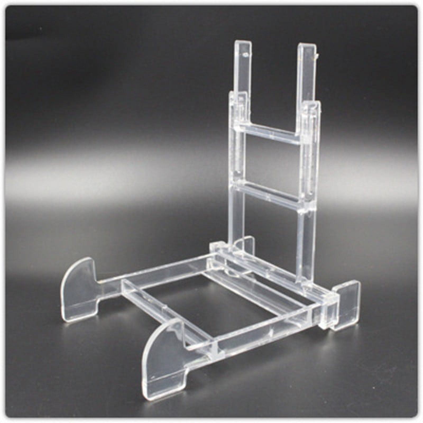Home Decor Transparent Display Easel Bowl Plate Art Photo Picture Frame ...