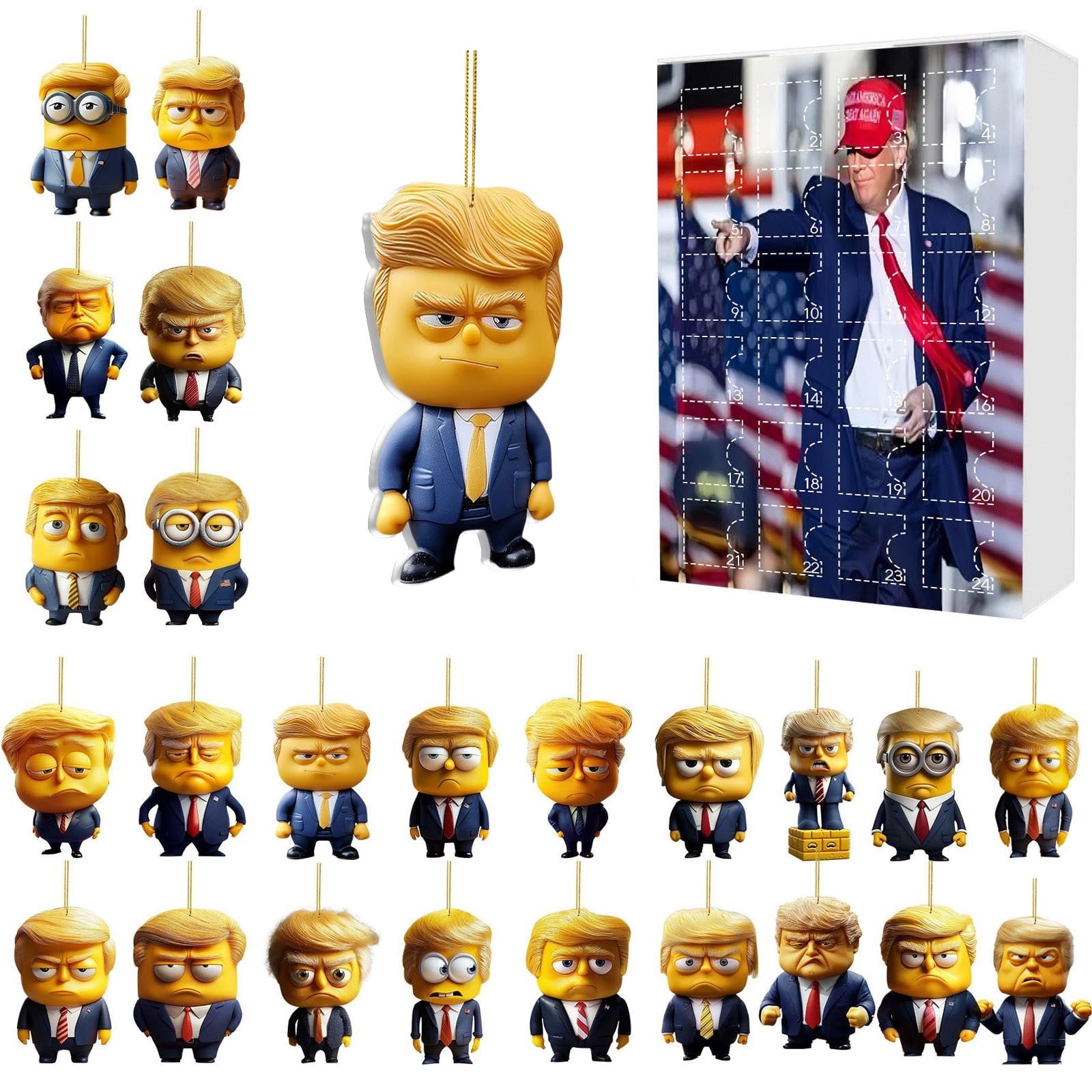 Home Decor Trump Advent Calendar, 2025 - Wall Calendar,Trump President ...