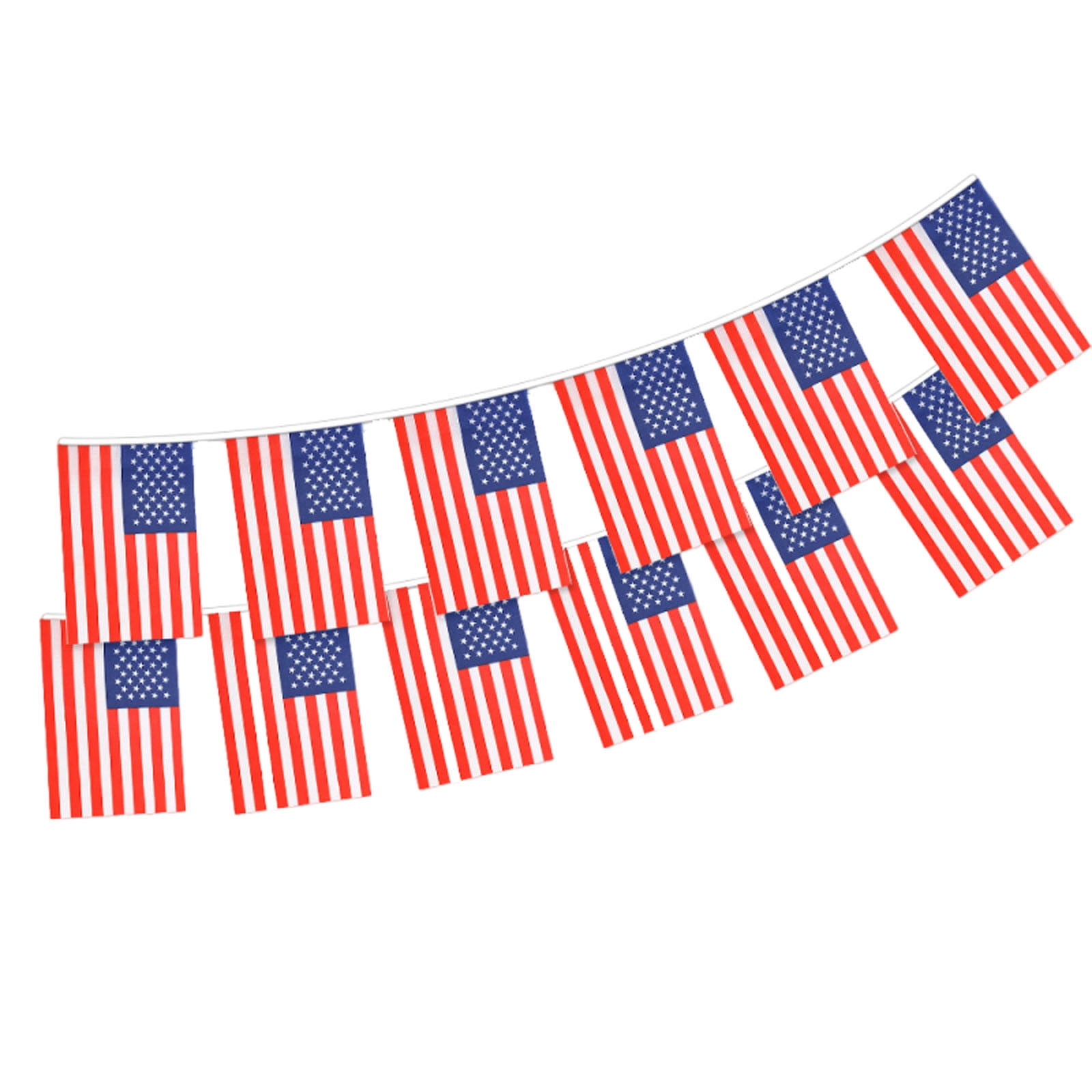 Home Decor Usa Flag Banner Small Flag Mini Usa Flags Used For Party ...