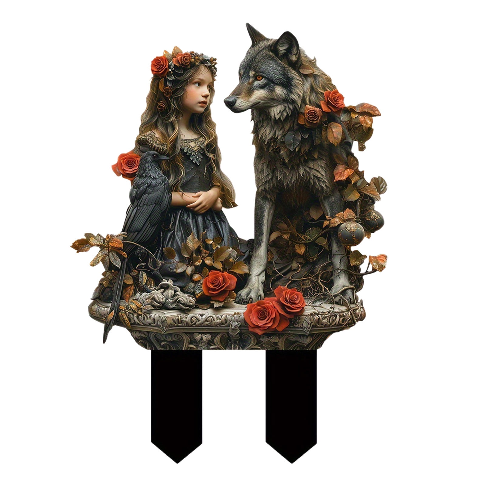 Home Decor Whimsical Fairy Planter Insert 2025 New Acrylic Fairy Garden ...