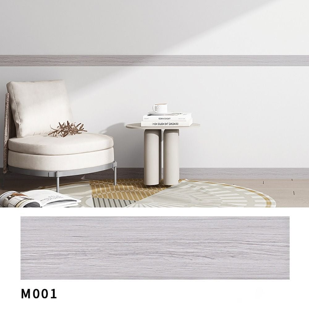 Home Decor Wood Grain Windowsill Living Room Skirting Line Corner ...