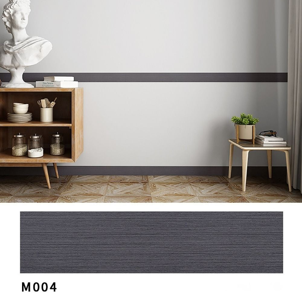 Home Decor Wood Grain Windowsill Living Room Skirting Line Corner ...